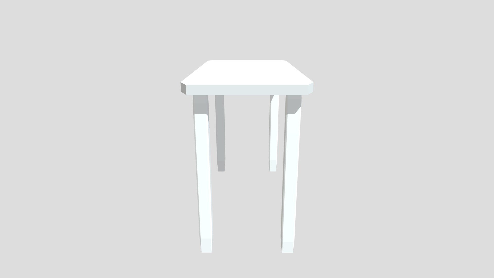 Simple Table - Download Free 3D model by KiriSoft [80b8106] - Sketchfab