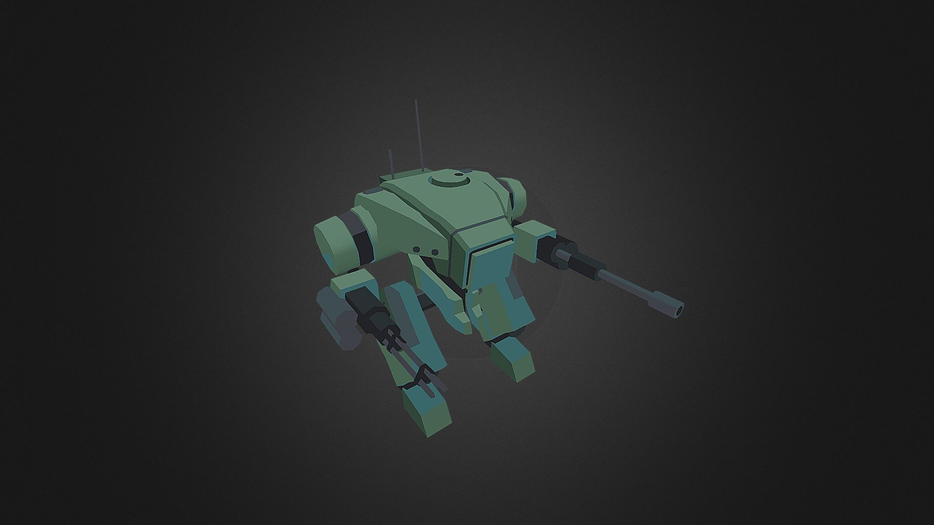 Mech - 3D model by nordgren [80b8b9a] - Sketchfab