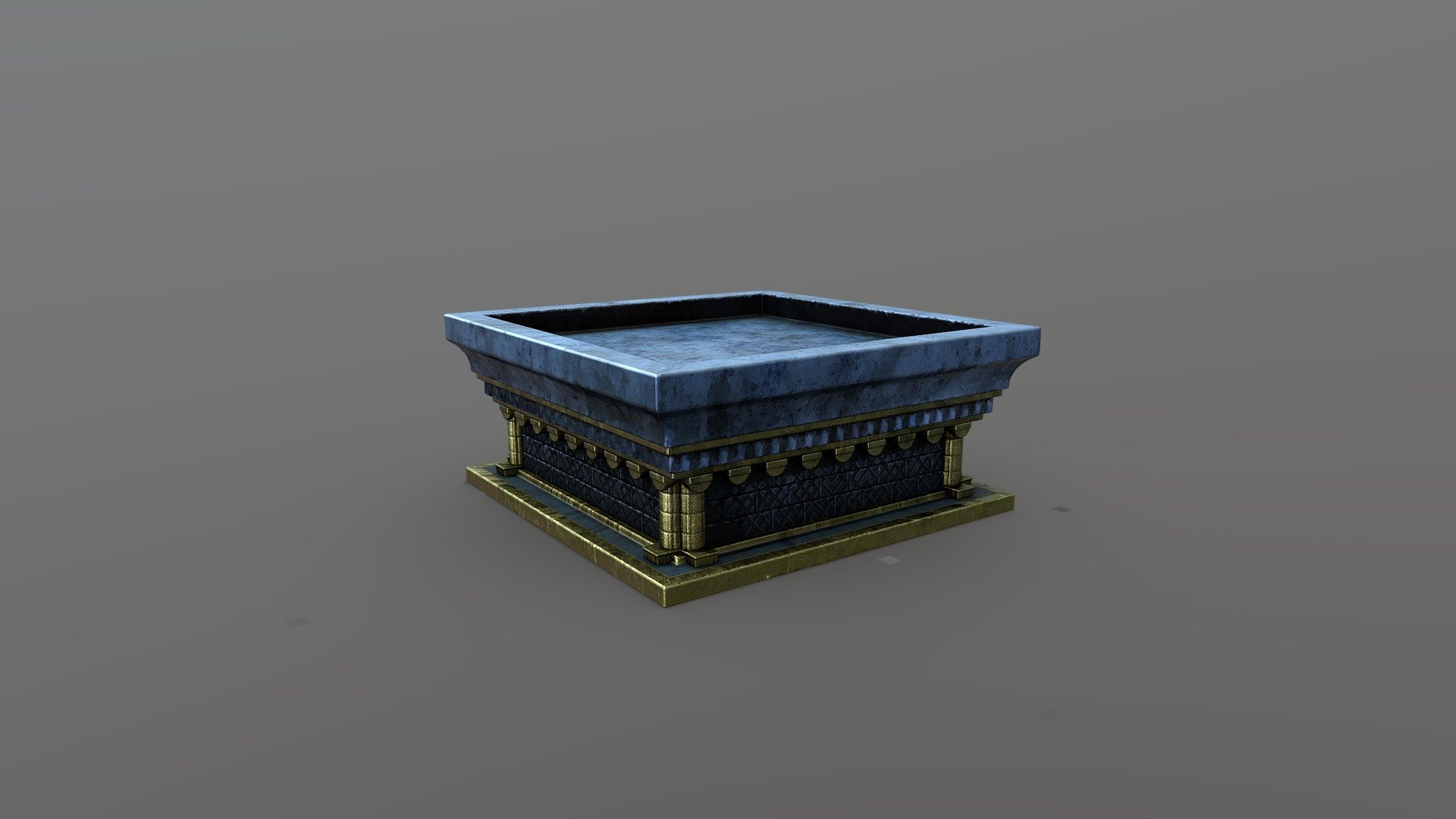 Stylized Temple Pedestal - 3D model by EastArtist [80b8fcc] - Sketchfab