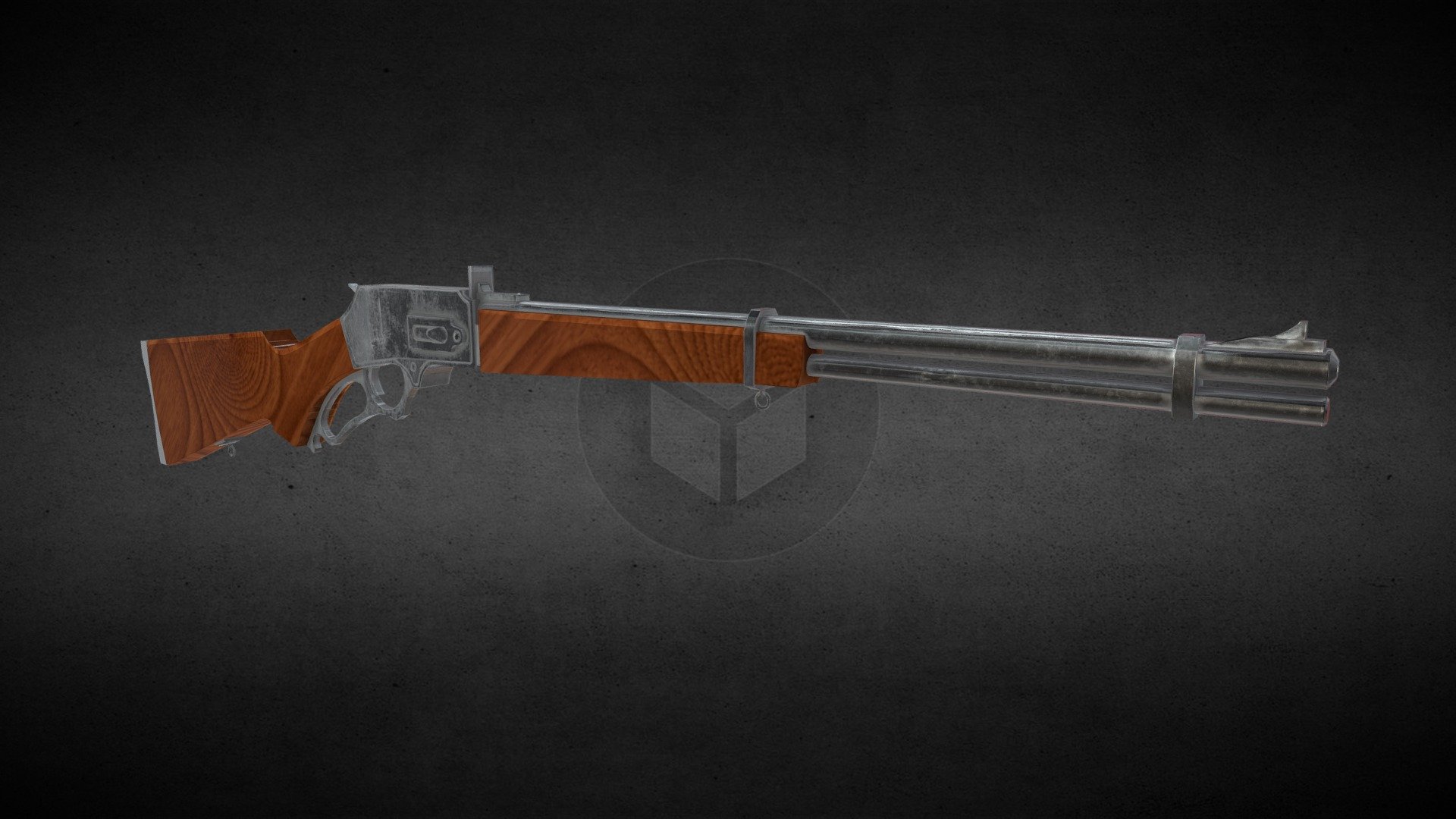 Winchester - 3D model by MeteK [80ba4b6] - Sketchfab