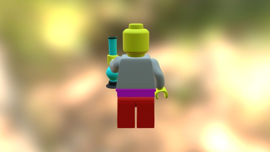 Lego bong - 3D model by jacimthompson [80bb63e] - Sketchfab