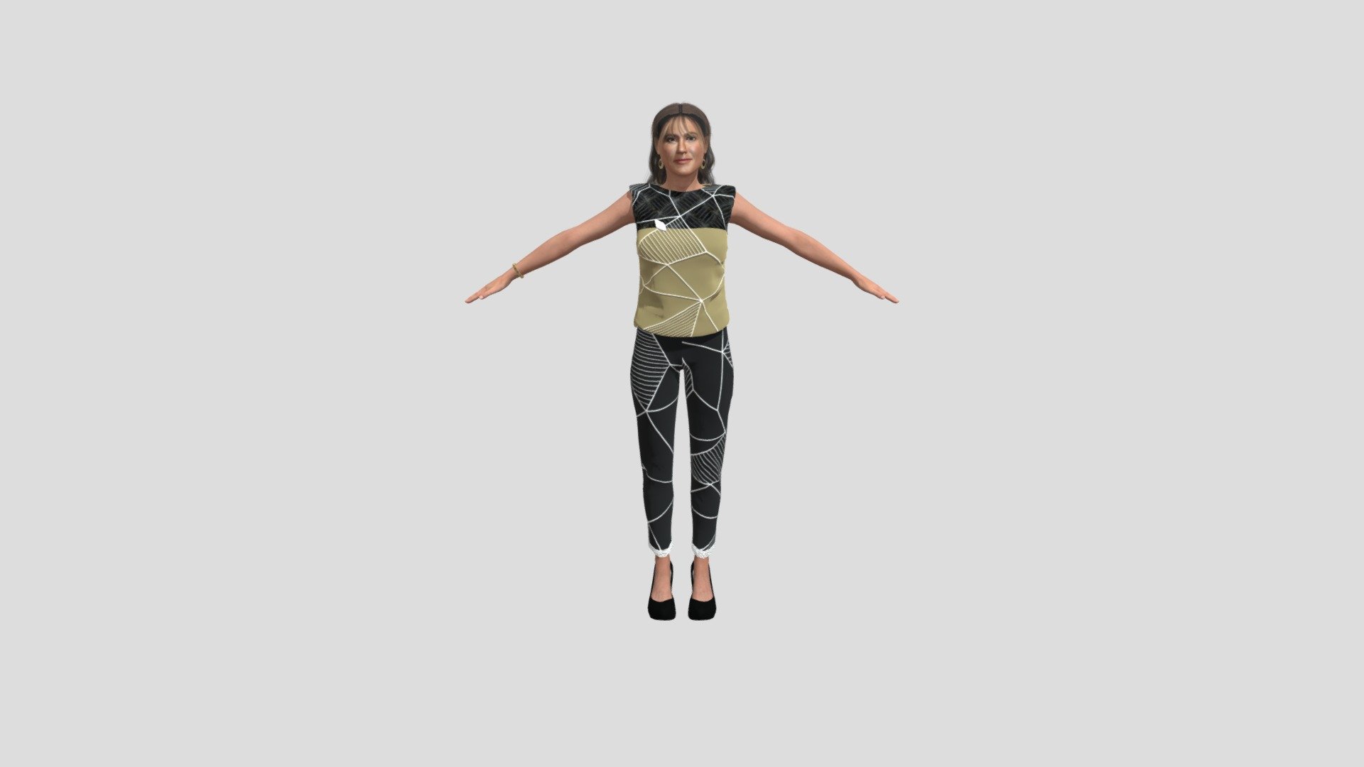 Jennifer Aniston - Download Free 3D model by knpcjunkie [80bd4dc ...