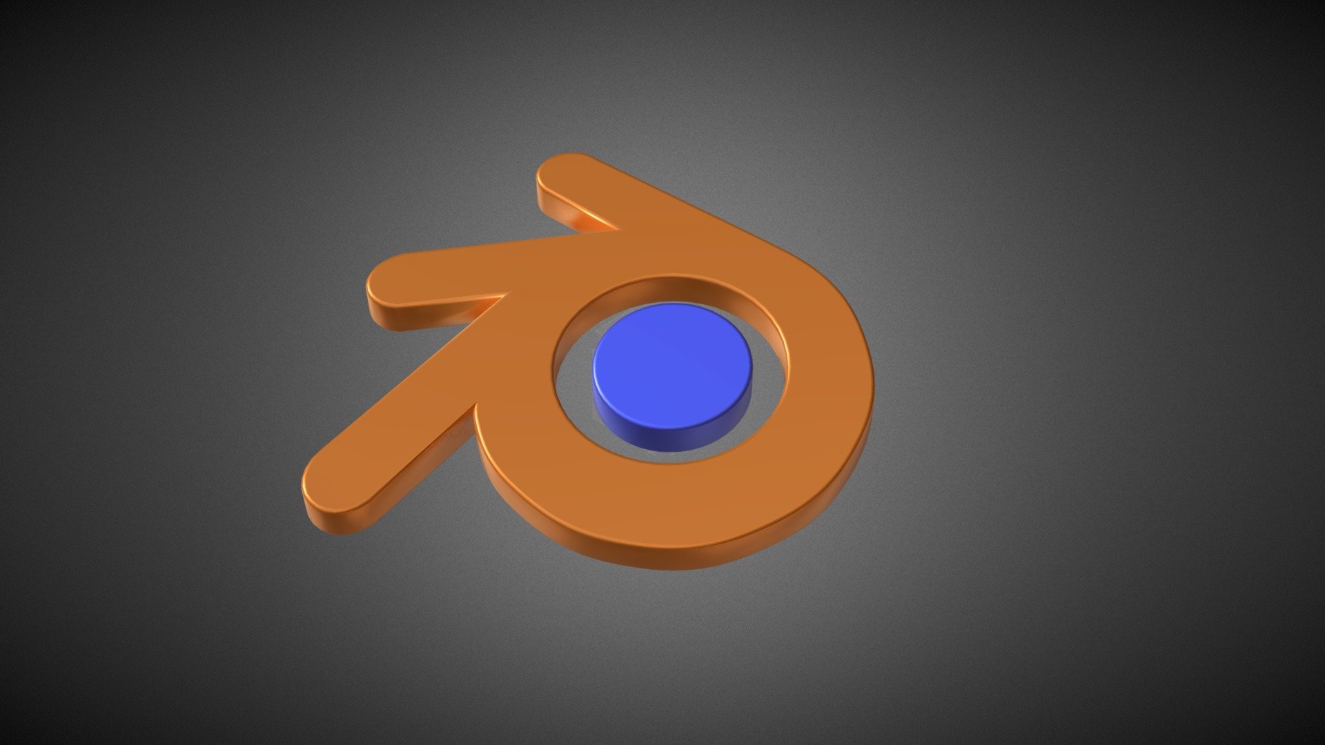 Logo blender - 3D model by BrisM [80be07b] - Sketchfab