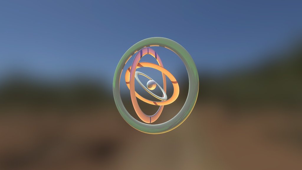 Spinning Rings - 3D model by smeric (@sahin.meric86) [80be0c6] - Sketchfab