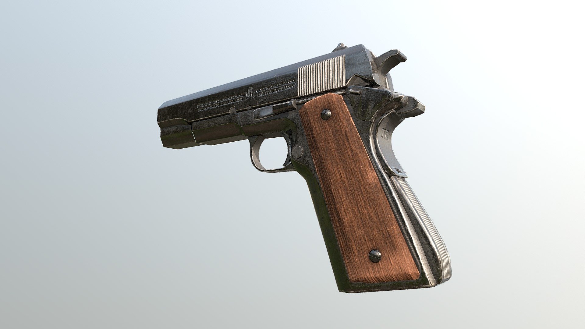 Colt 1911 - 3D model by Dakota (@koterboat) [80bedbc] - Sketchfab