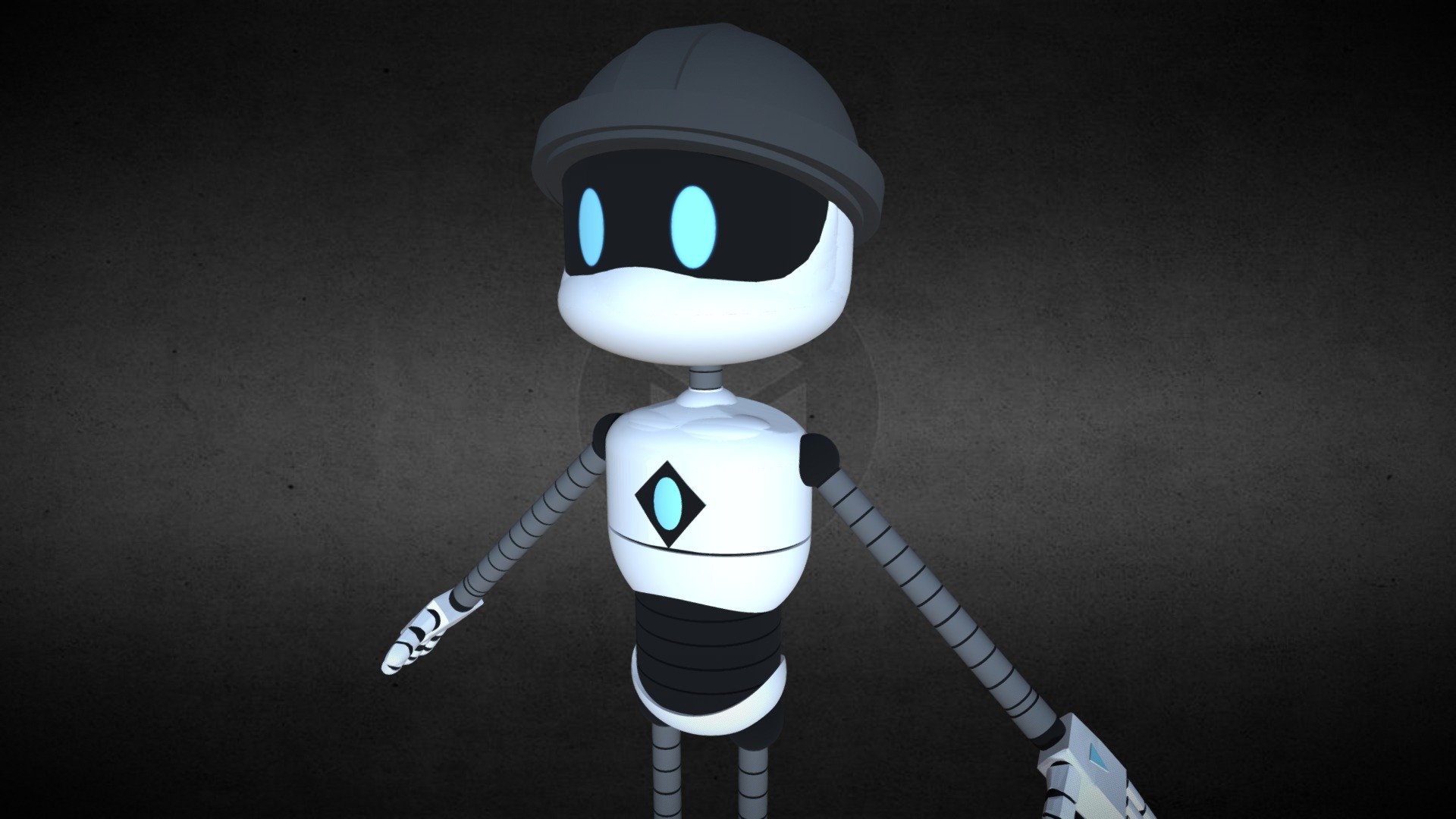 Worker Drone From Murder Drones Download Free 3D Model By Dave Miller