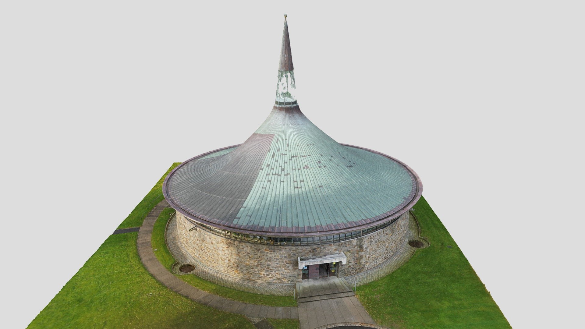 St. Aengus Church, Burt - Liam McCormick - 3D model by Dara Burke ...