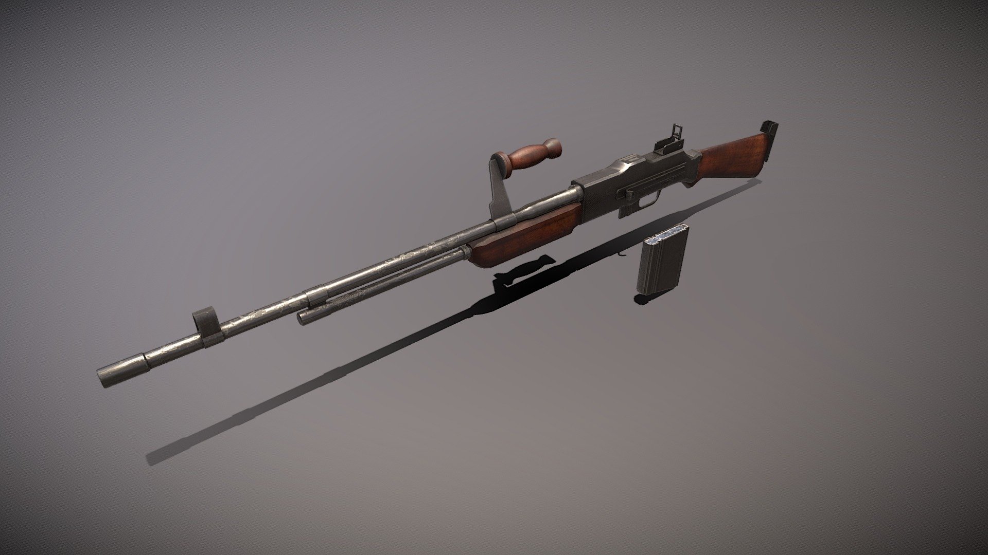 Bar gun - Buy Royalty Free 3D model by Thunder (@thunderpwn) [80c06a3 ...