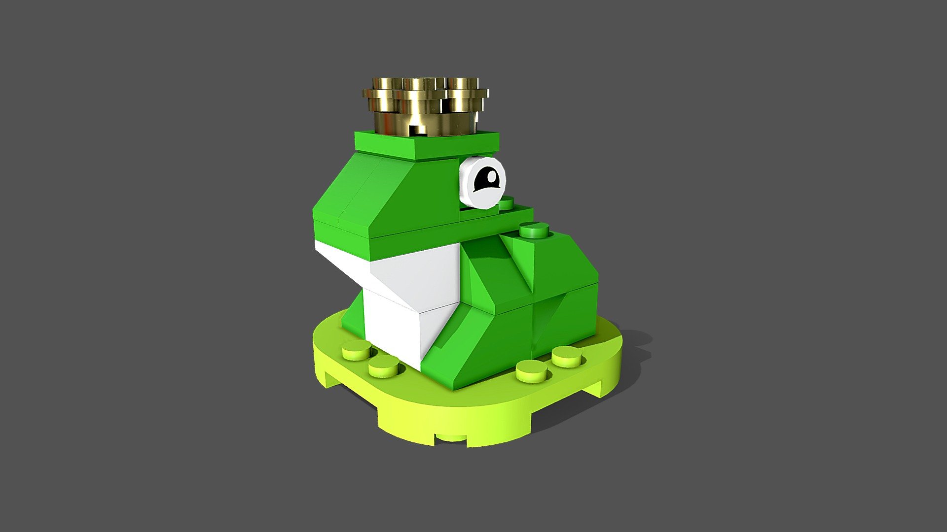 LEGO Frog - Buy Royalty Free 3D model by dbr3d [80c1d8c] - Sketchfab Store