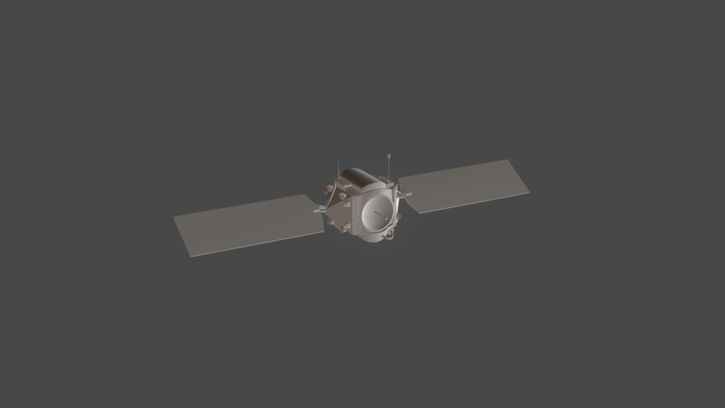Satellite (Stylised) - 3D model by Tom Clark (@tomclark) [80c3639 ...