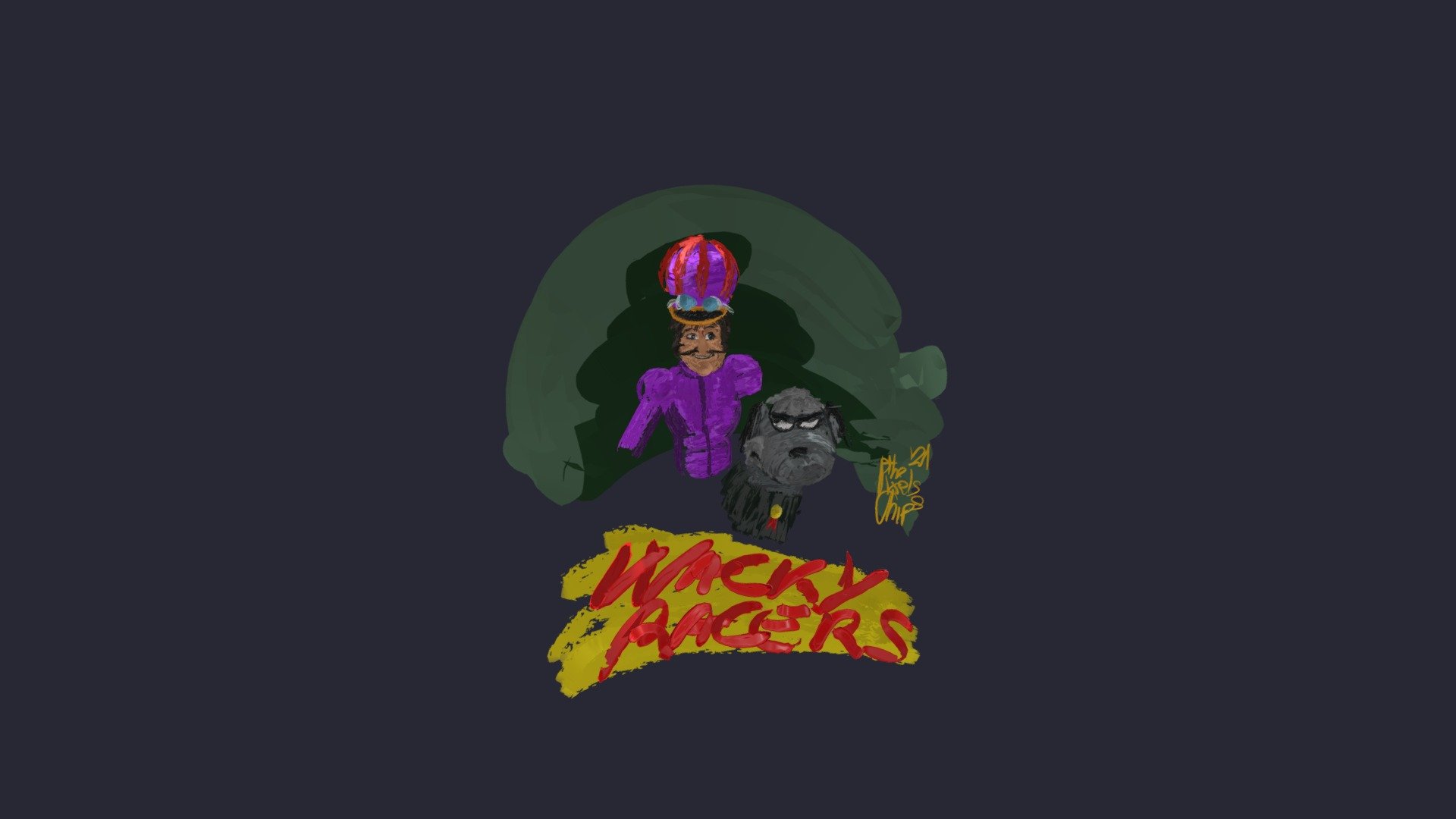 waky racers Dick Dasterdly and Muttley - Download Free 3D model by ...