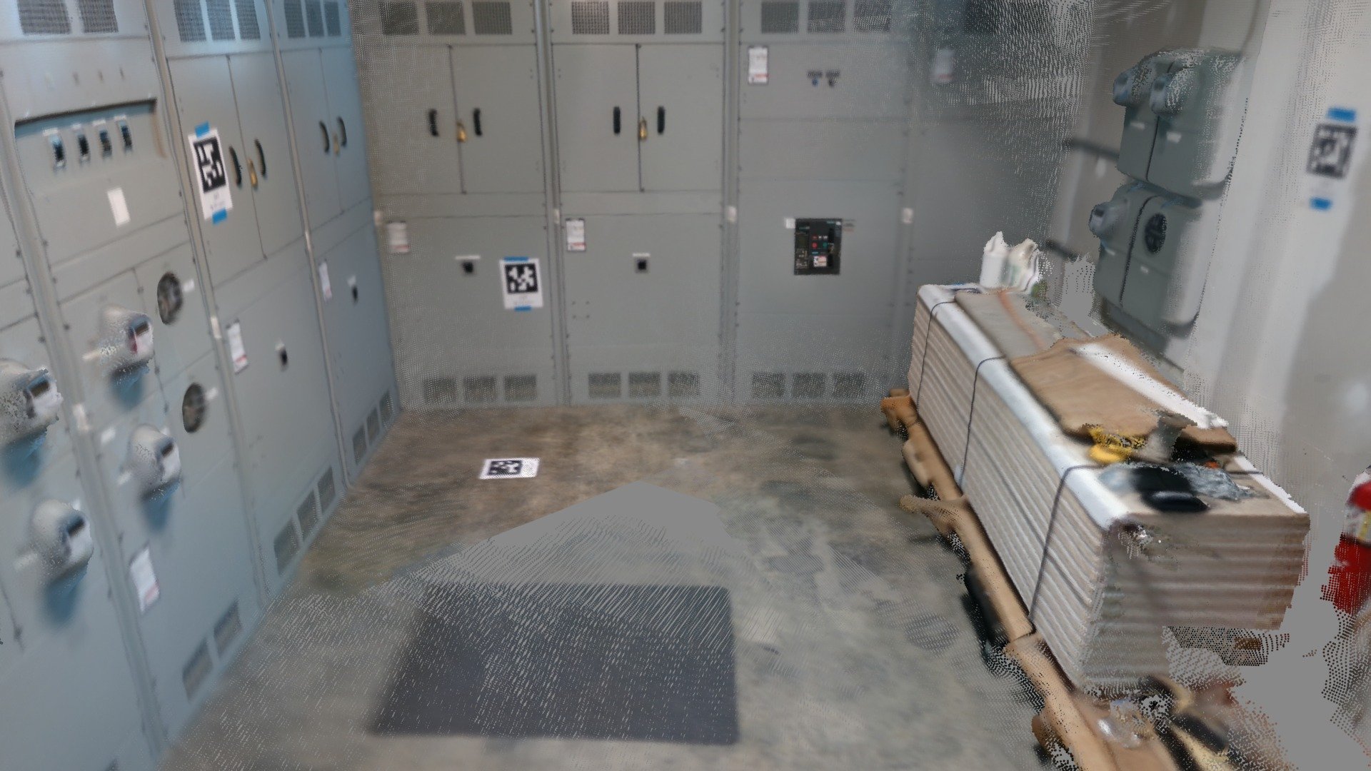 Electrical Room (Dot3D, RealSense D415, 17% pts) - Download Free 3D ...