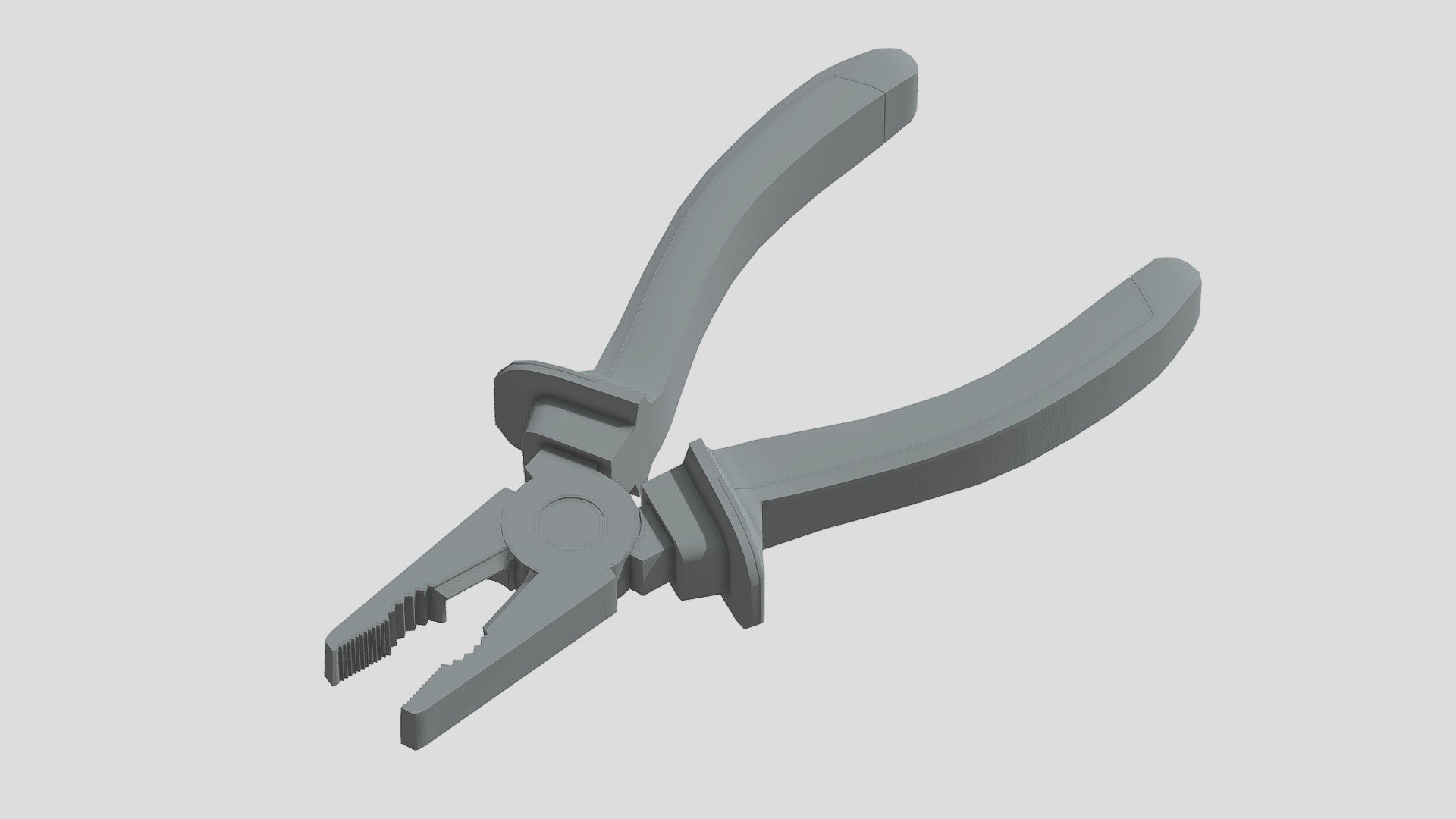 Pliers hard surface model - Download Free 3D model by propmaker1 ...