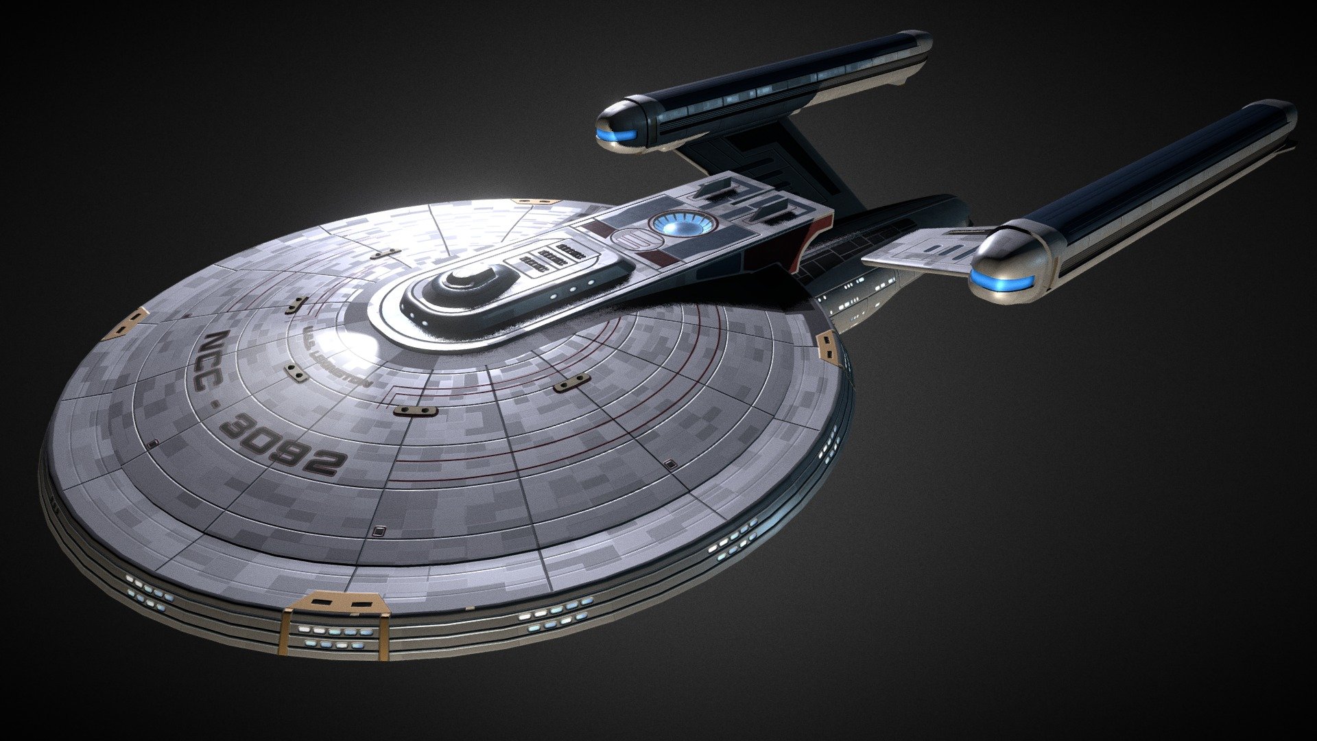 Lexington Class - Download Free 3D model by Conner Bentley ...
