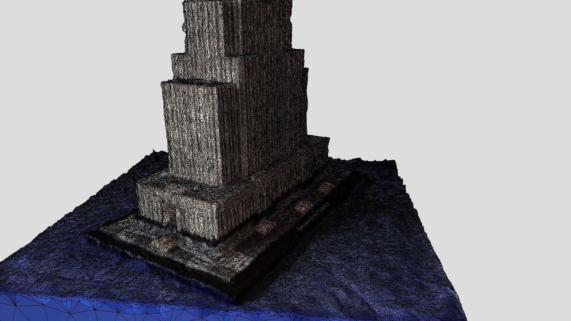 Lego Tower - Download Free 3D model by friscand [80c7bf4] - Sketchfab