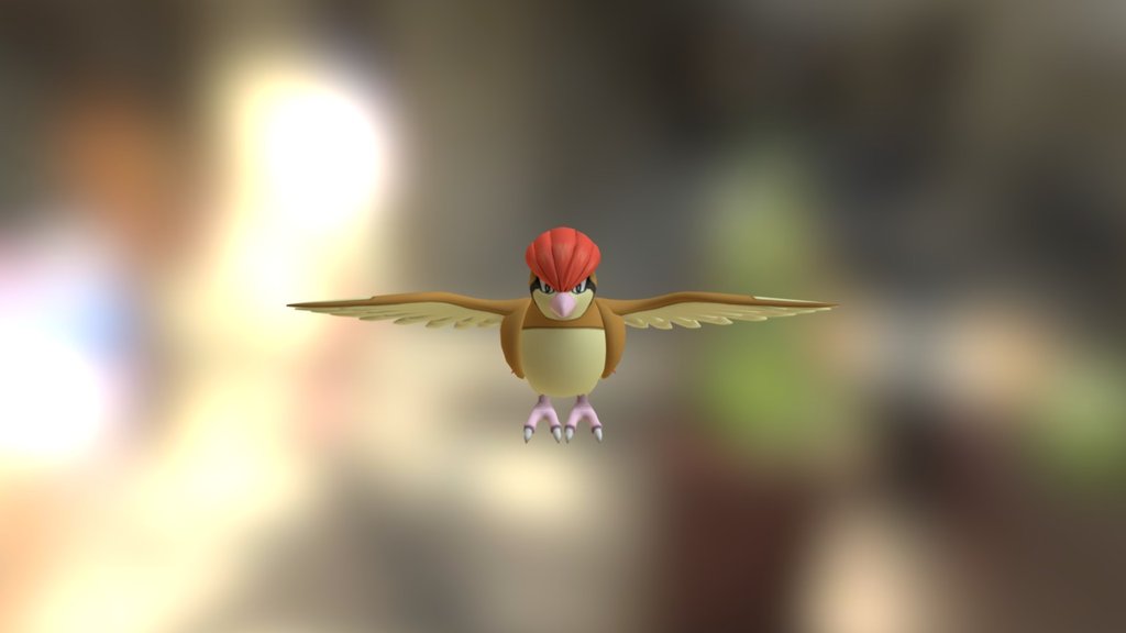 Pidgeotto - 3D model by Edward Holmes (@edward.holmes) [80c8af1 ...