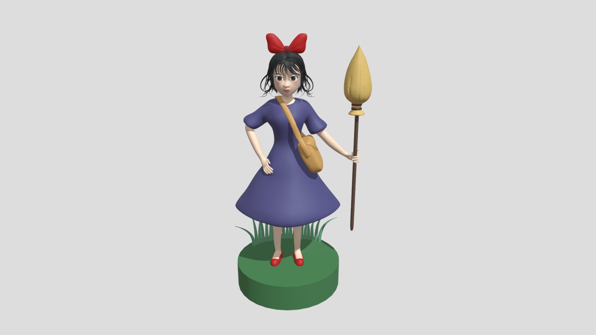 kiki's delivery service - 3D model by valarie [80c9704] - Sketchfab