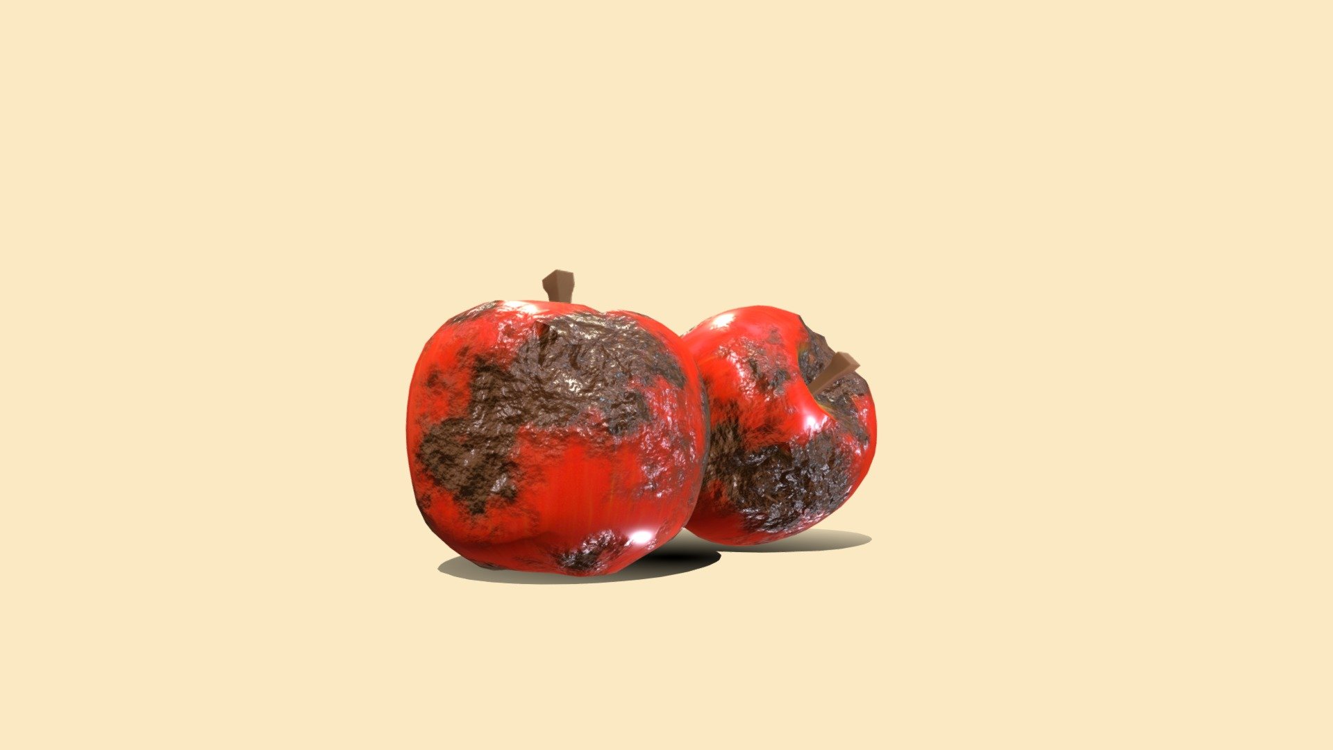 DecayApple - 3D model by rt_3d.2 (@LightBlues) [80c98ef] - Sketchfab