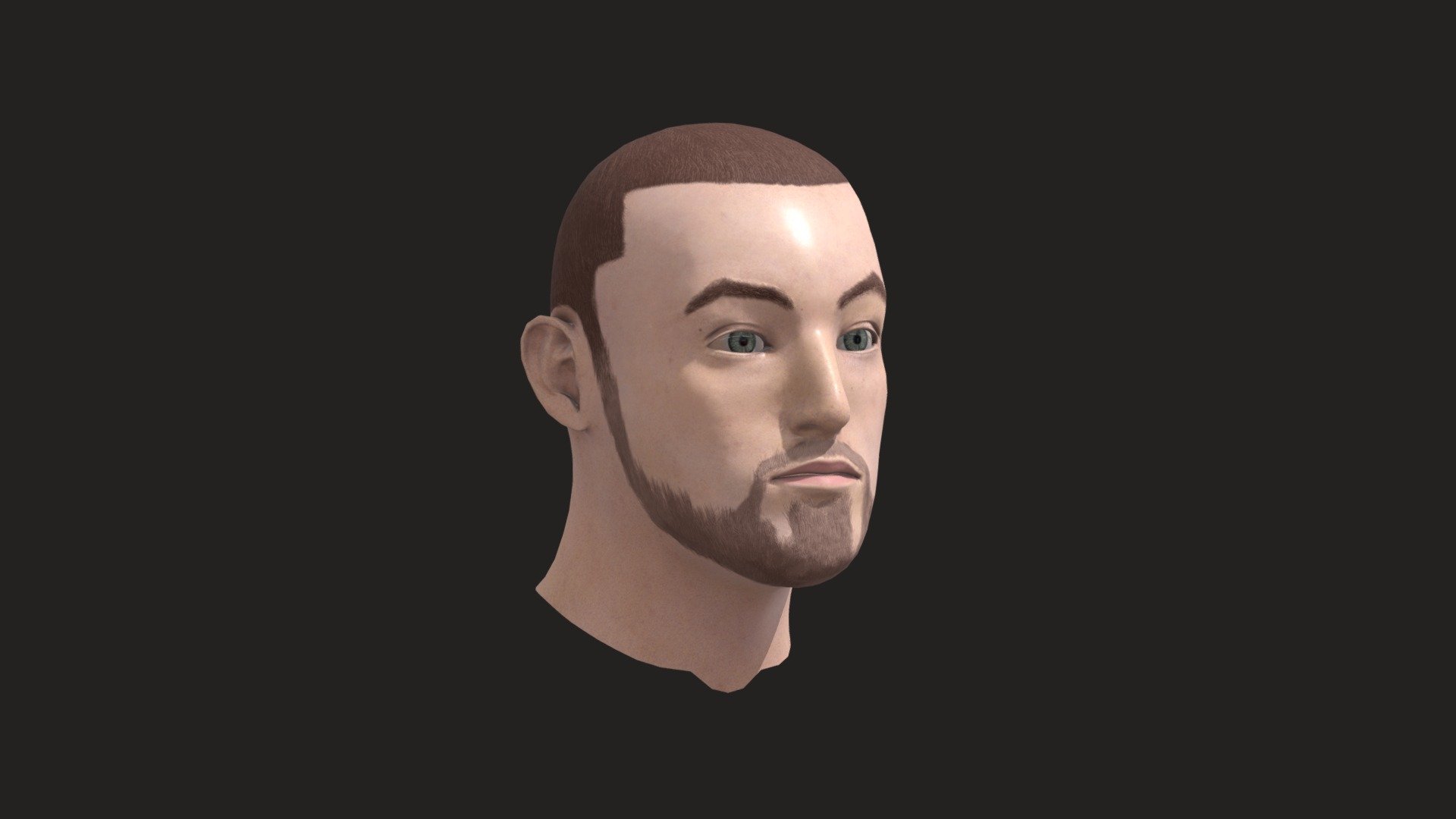 Advanced Game Characters Final - Mac Miller Bust - 3D model by Arthur ...
