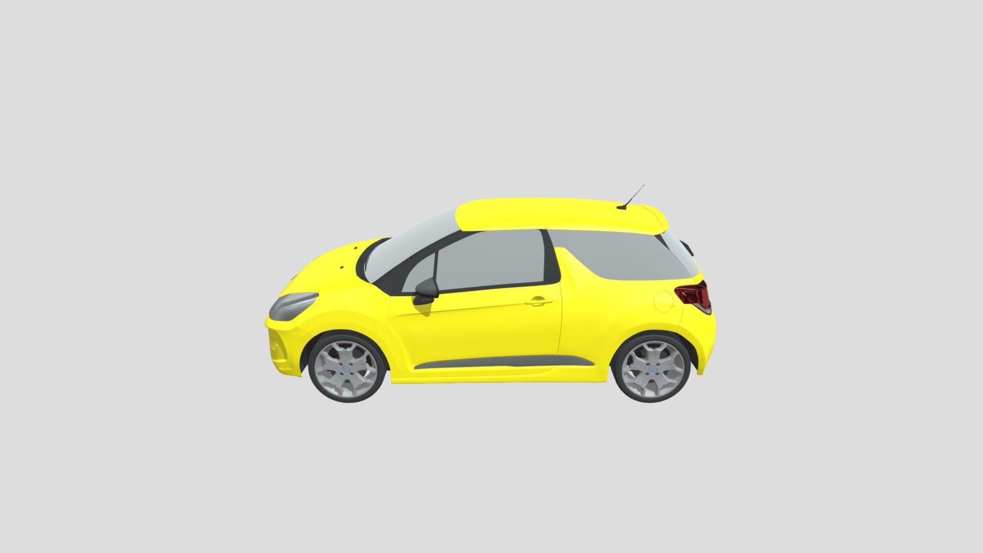Citroen DS3 2011 - 3D model by ZN Studio (@zn.studio) [80c9bea] - Sketchfab
