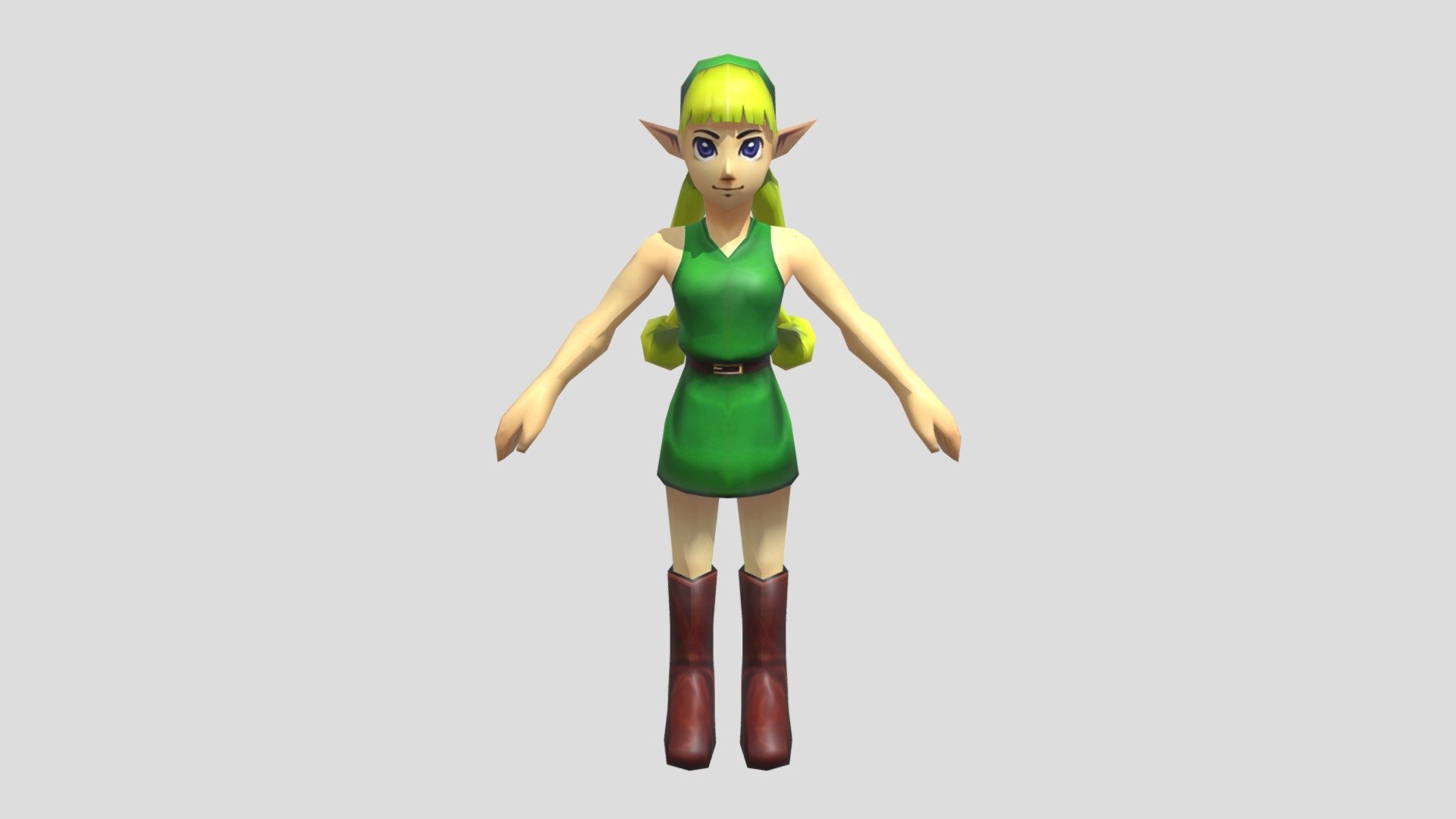 Adult Link From Ocarina Of Time 3d Warehouse