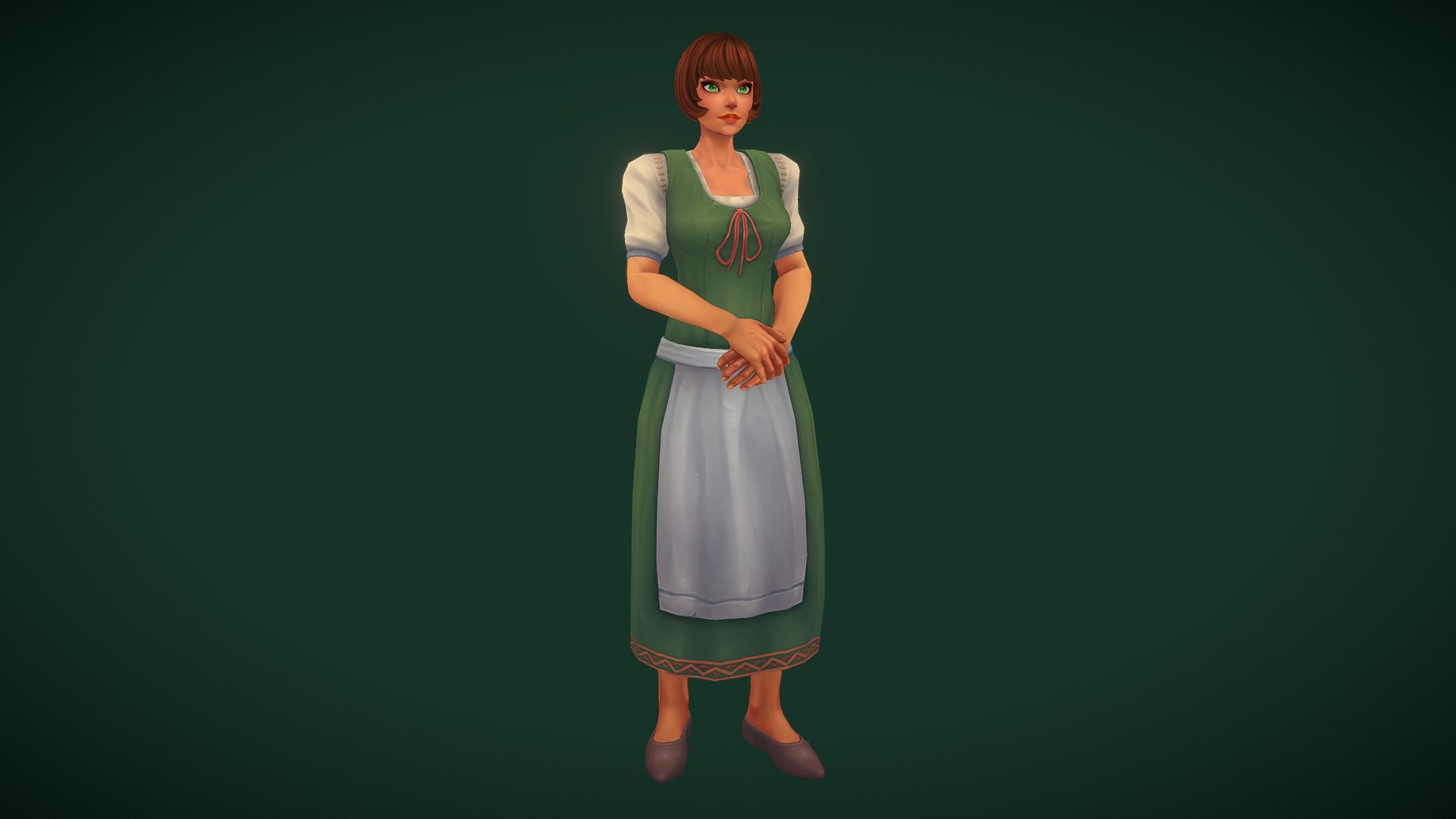 Stylized Fantasy Human NPC Pack