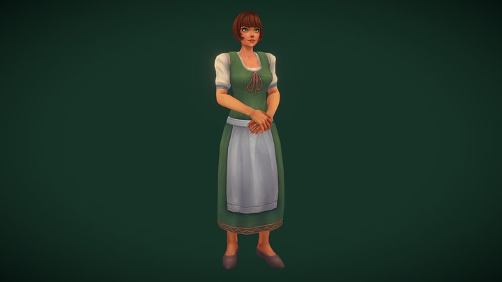 Peasant 3D models - Sketchfab