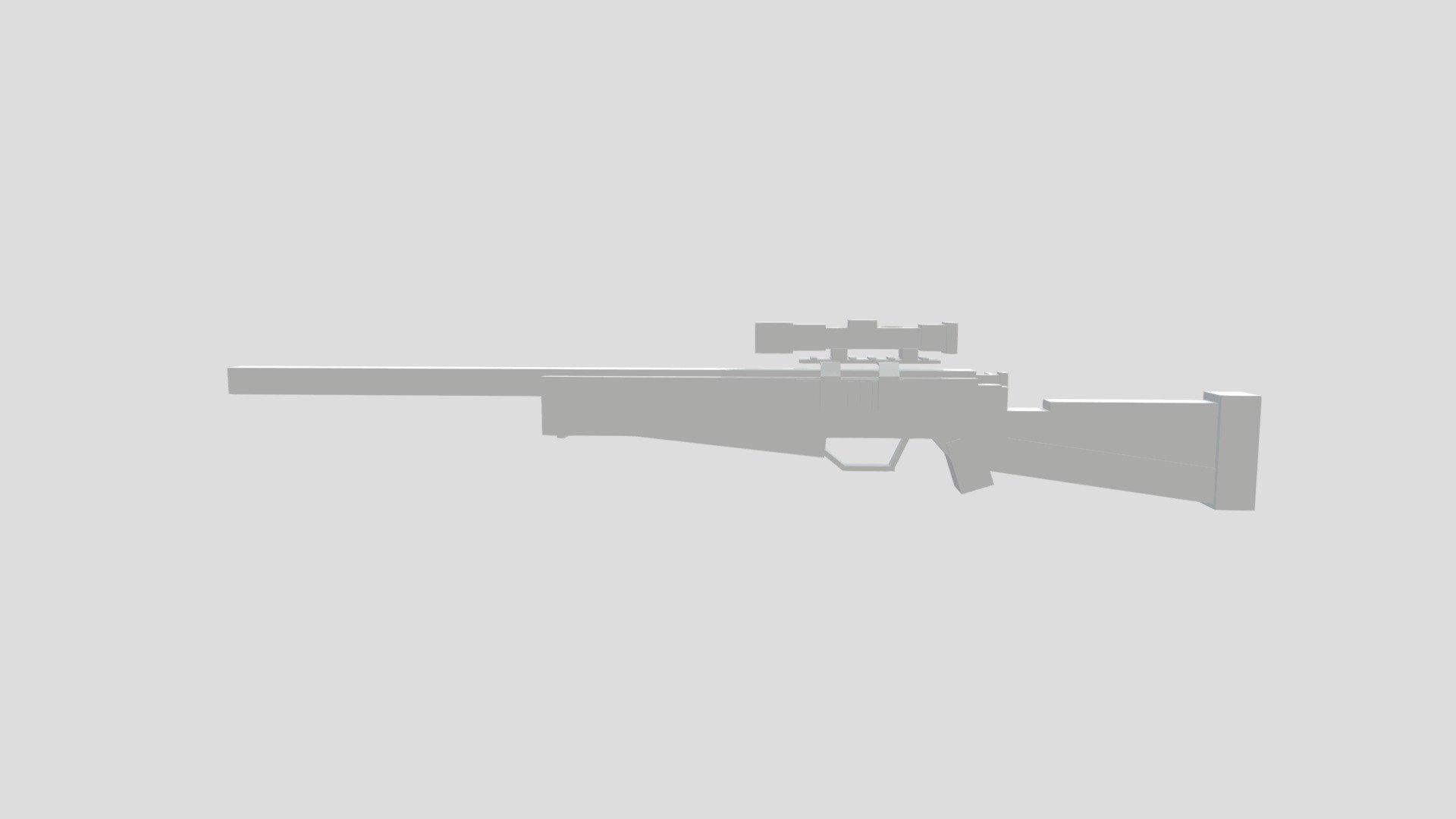GUN M40 - Download Free 3D model by DoktorOrk [80cb844] - Sketchfab