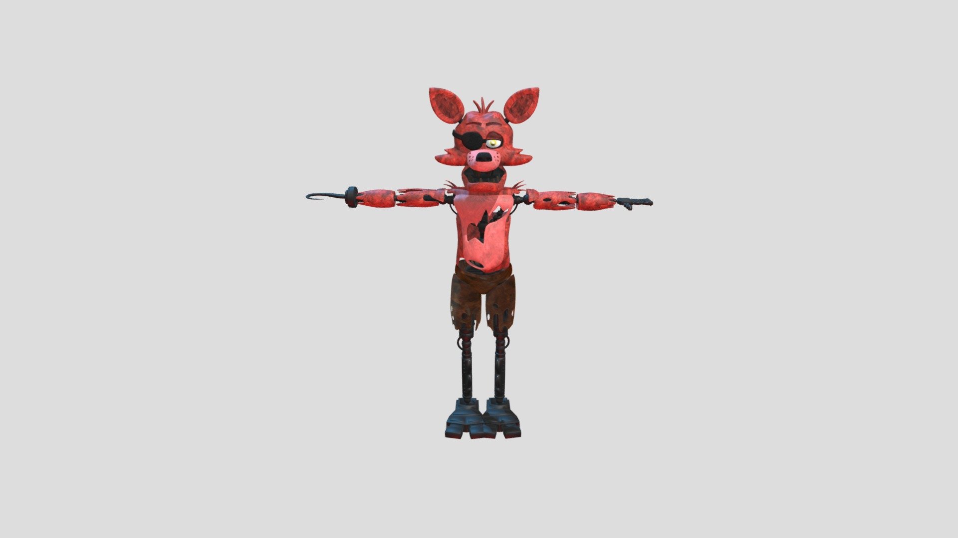 Foxy Fix - Download Free 3D model by freddychild1987 [80cba1e] - Sketchfab