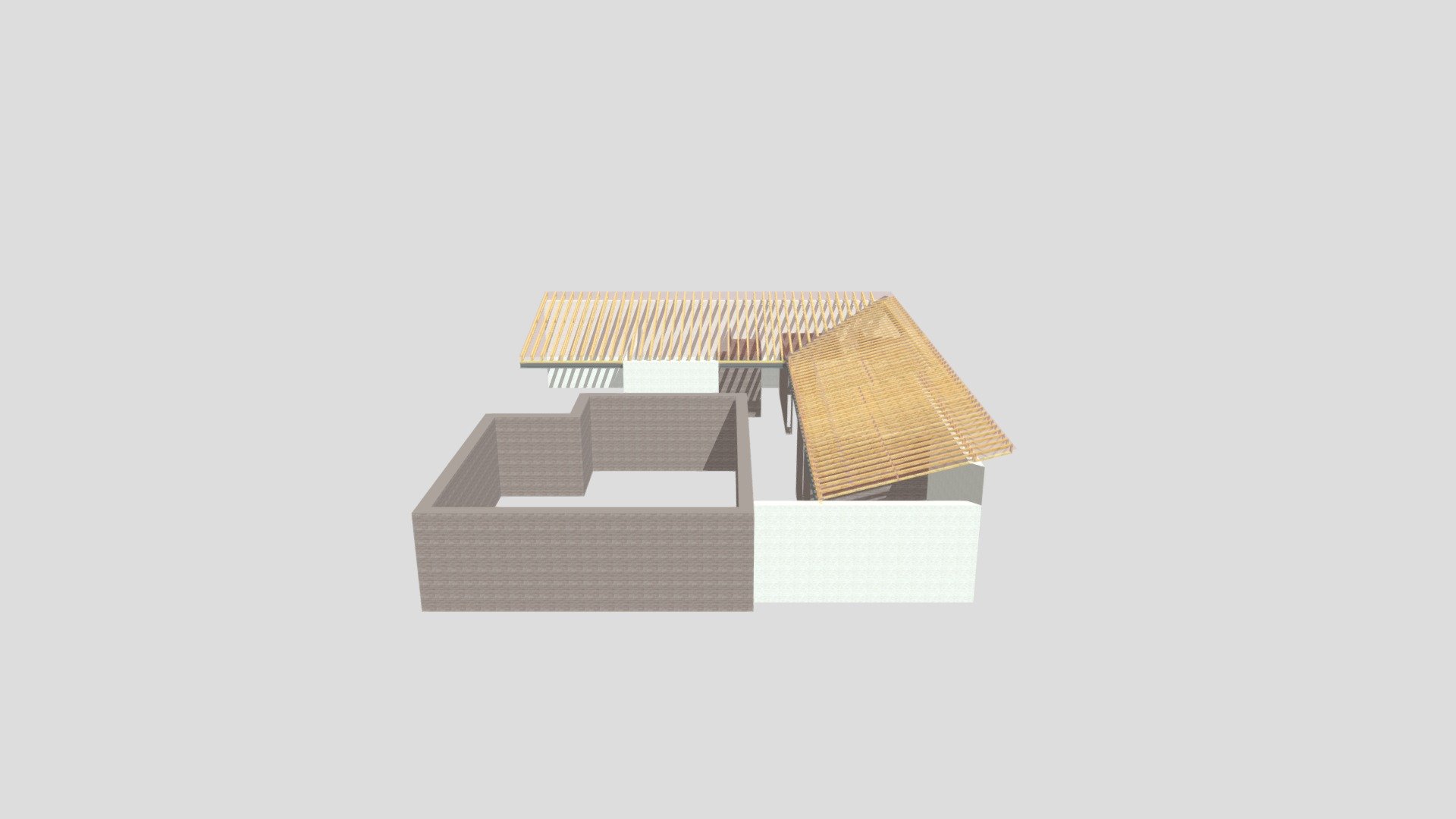 Boogan_ Roof_ Rafters - Download Free 3D model by Dermf [80cba7f ...