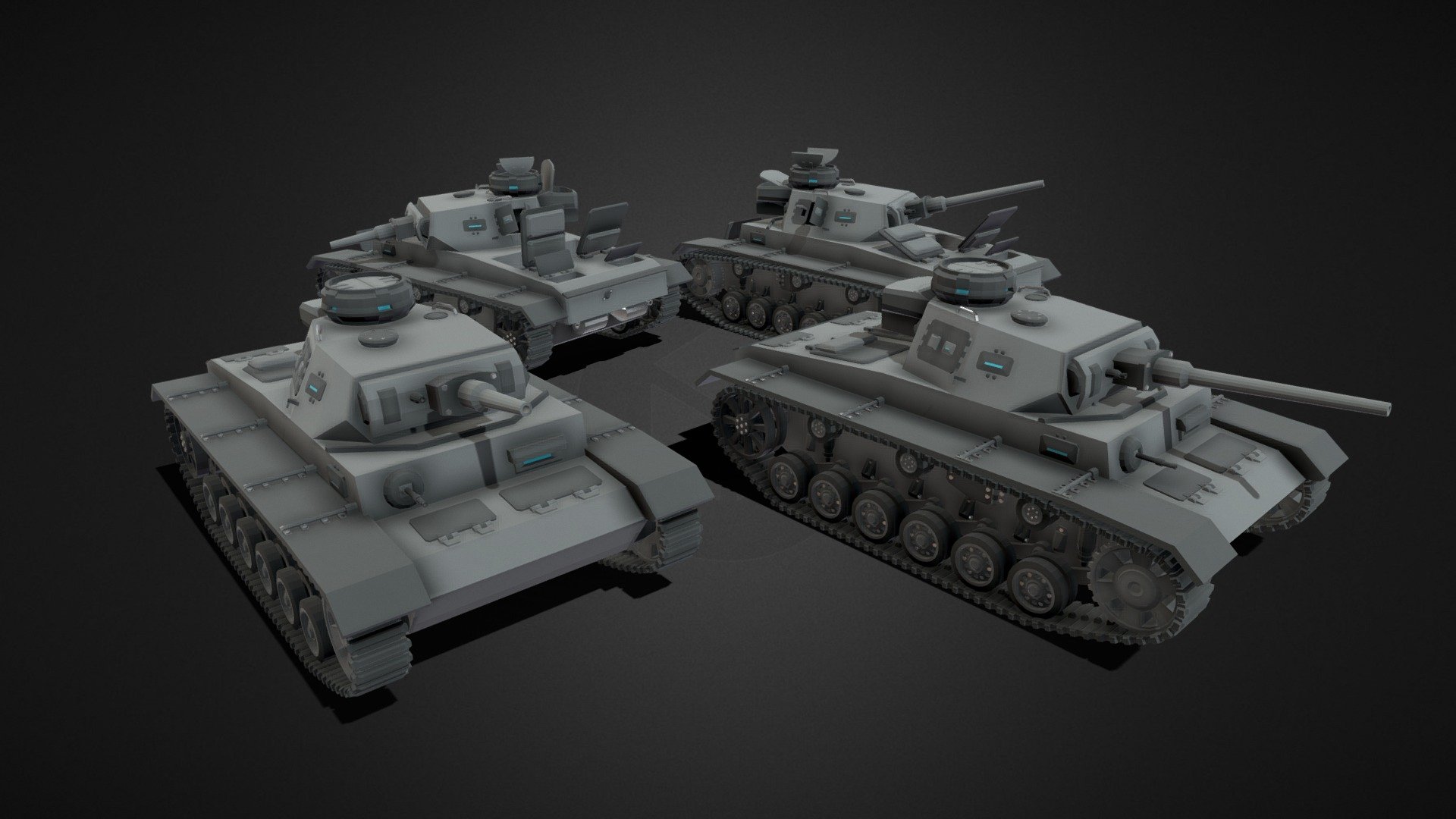 Pz.III Ausf.J - 3D model by Ilya (@delovoy_ilyxa) [80cc3bf] - Sketchfab