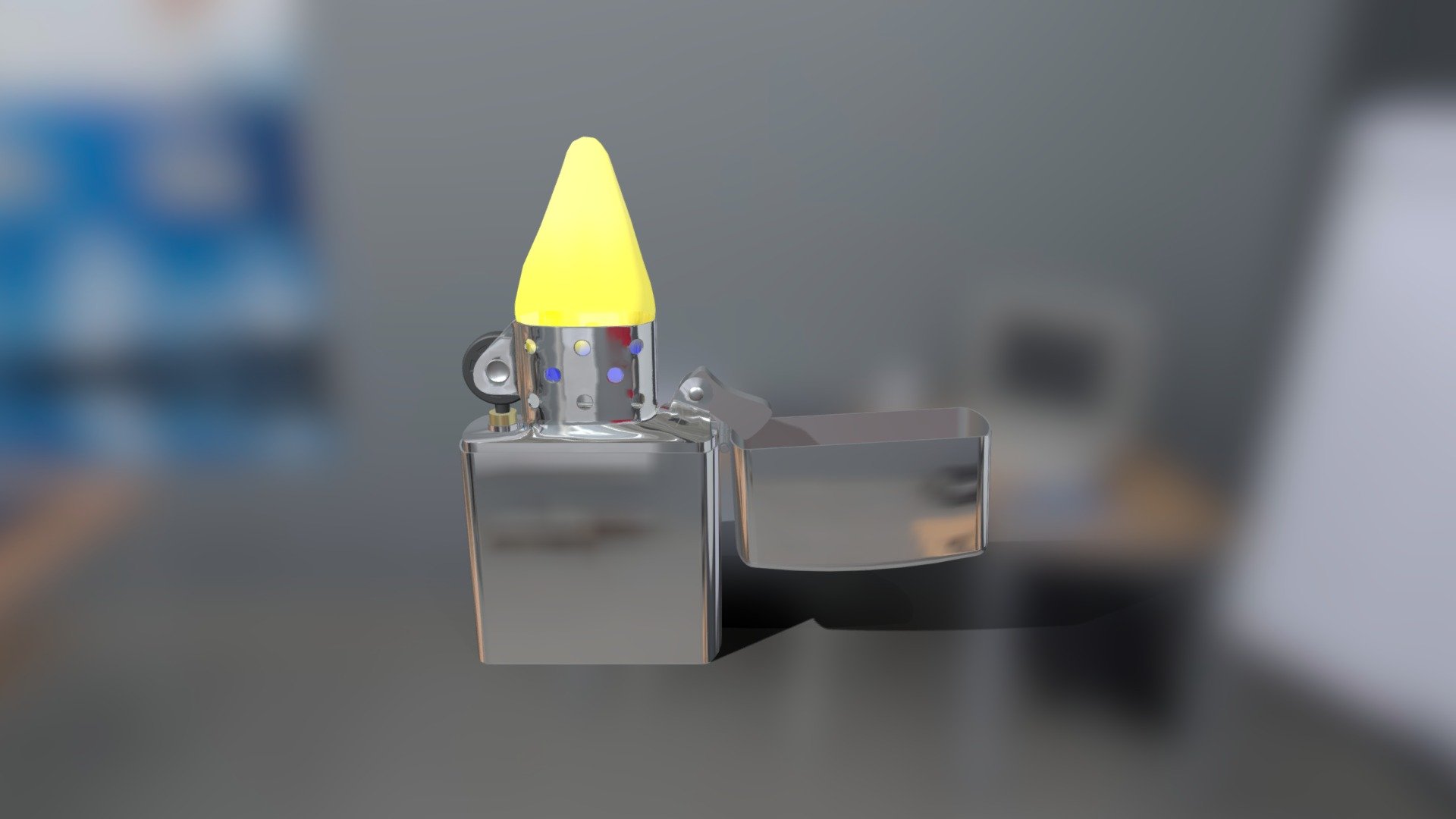 Zippo - 3D model by ismacou [80cd307] - Sketchfab
