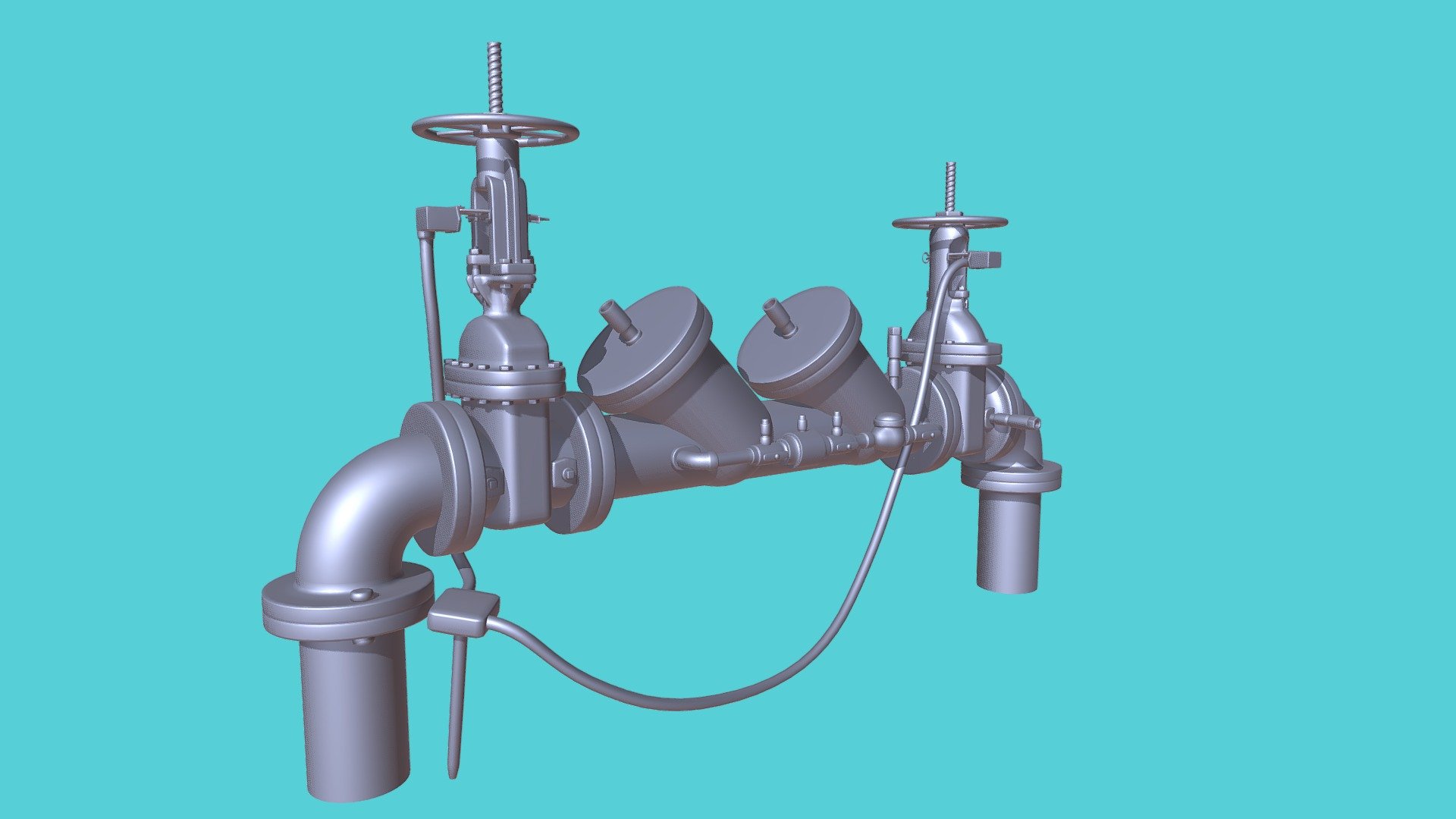 Overflow Pipe Smooth - Download Free 3D model by Sharpsterman [80cd894 ...