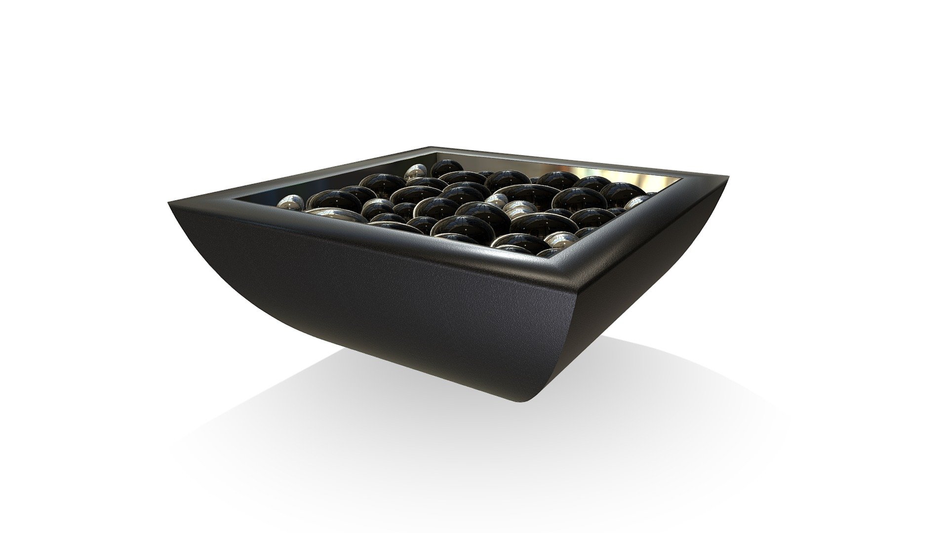 Modofire Legacy Square Fire Pit Bowl - Download Free 3D model by ...