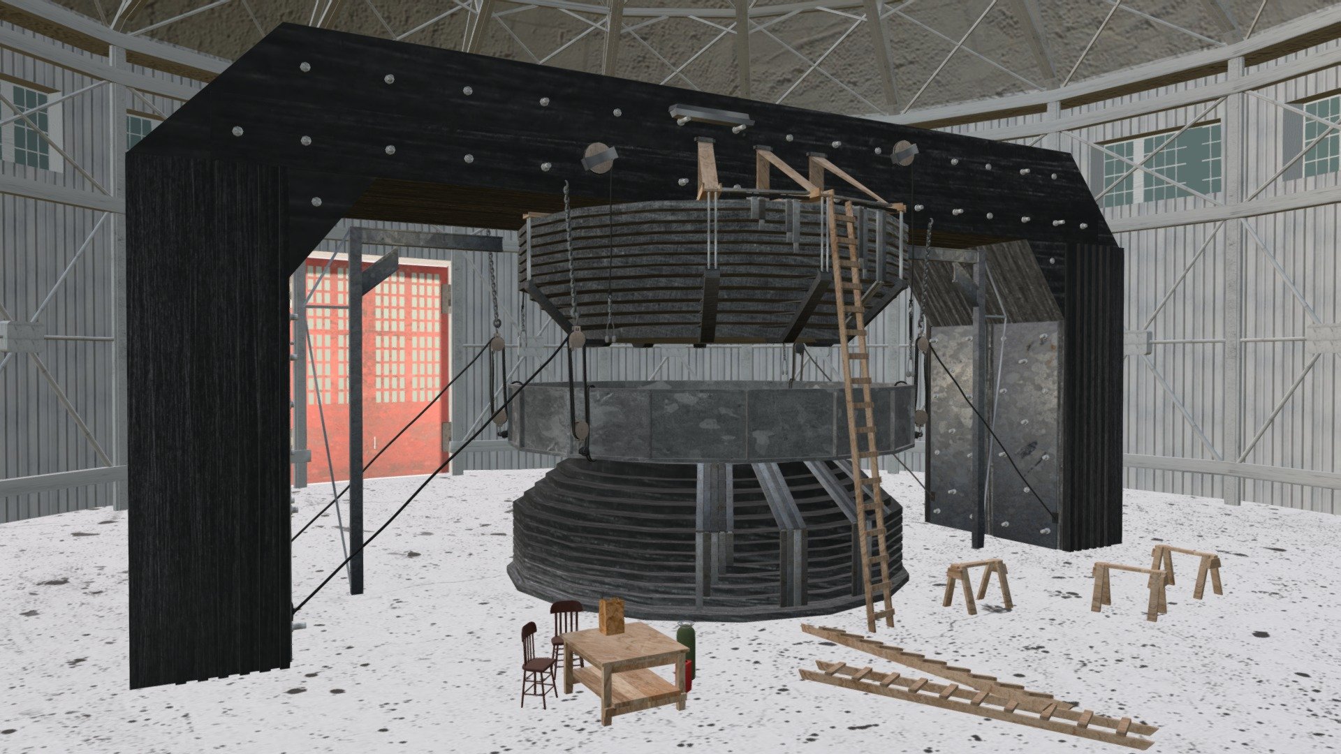 184-Inch Cyclotron - 3D model by J Dakota Powell (@jdakotapowell ...