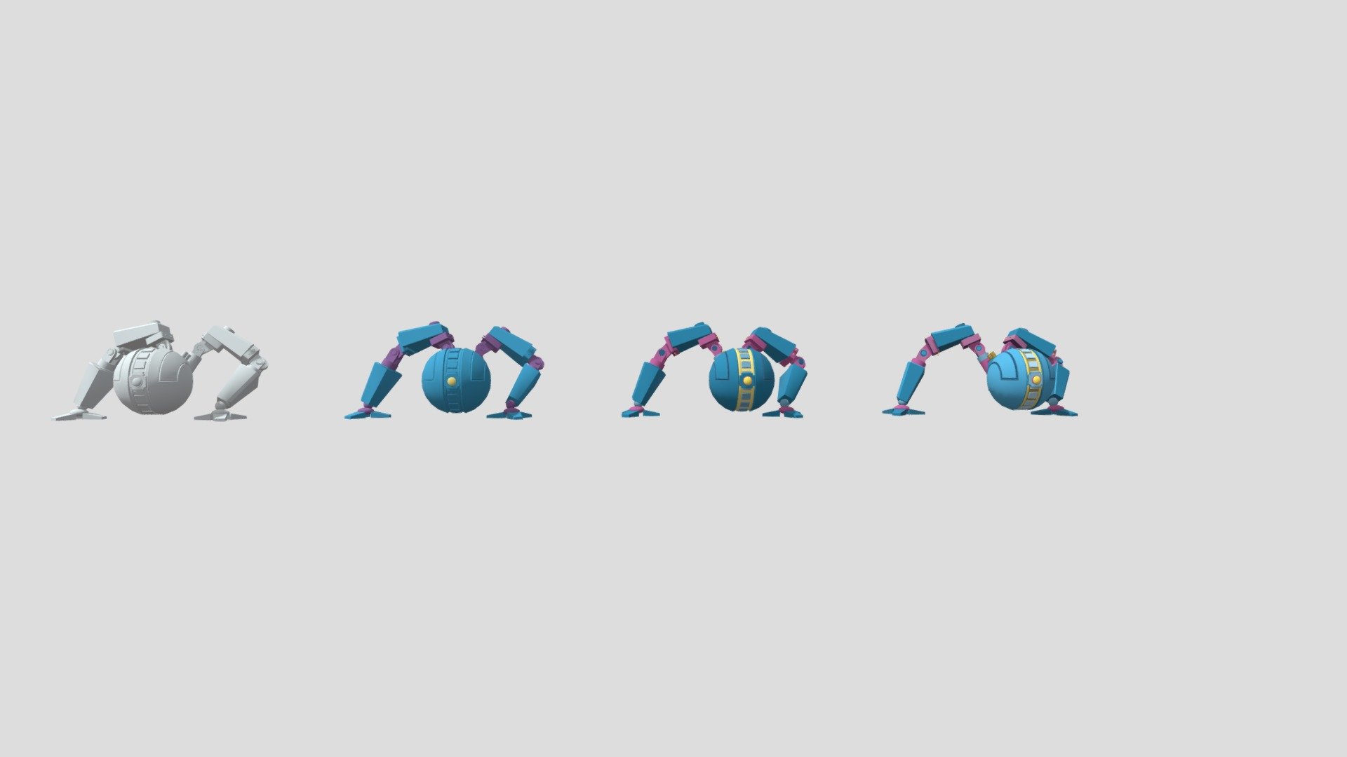 Test Robot - Download Free 3D model by neod [80d03f5] - Sketchfab