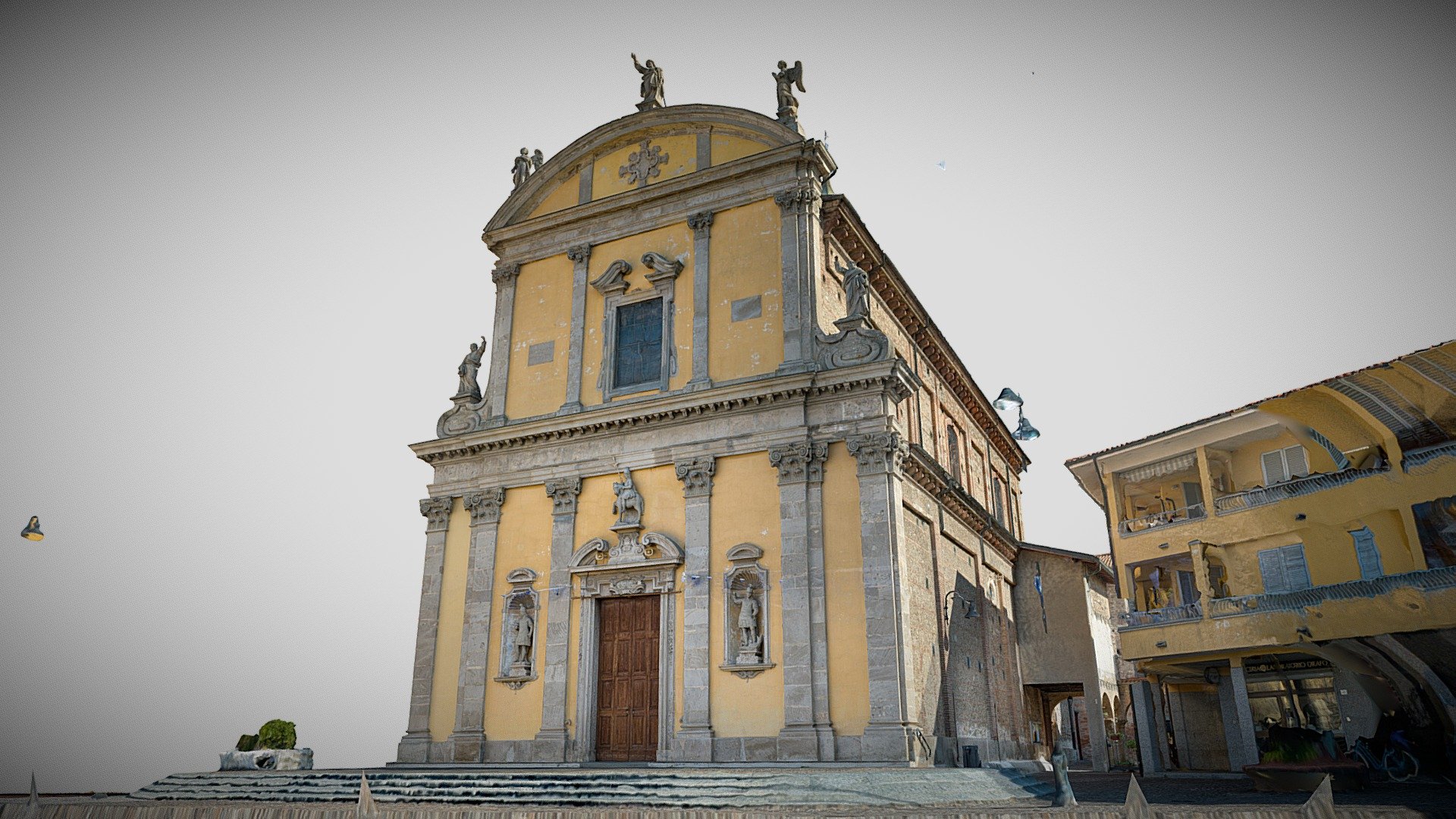 Church of Bottanuco, Bergamo, Italy - 3D model by Stefano Marziali ...