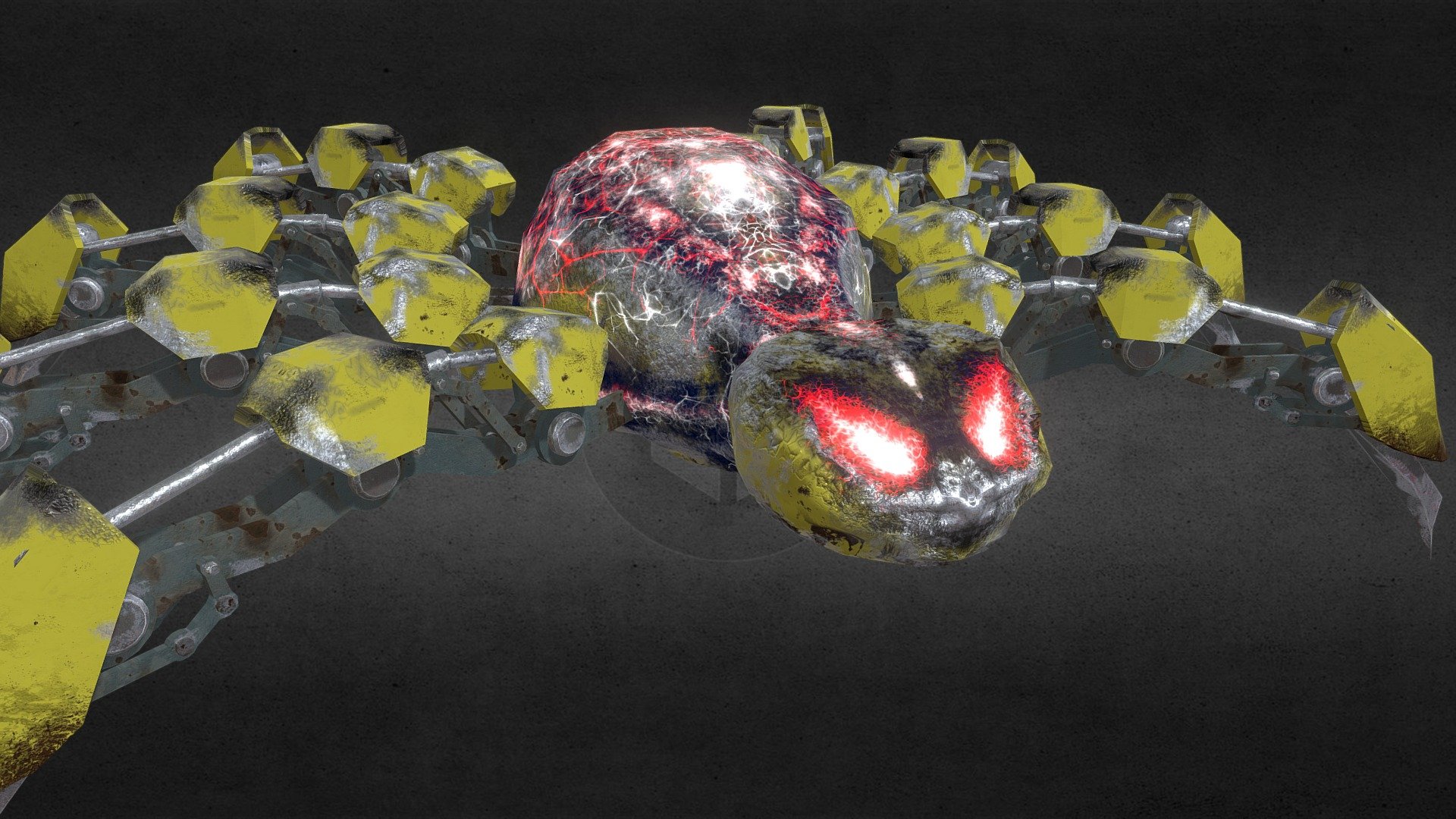 Robot Spider - Buy Royalty Free 3D model by Marcin.Kwiatkowski [80d2656 ...