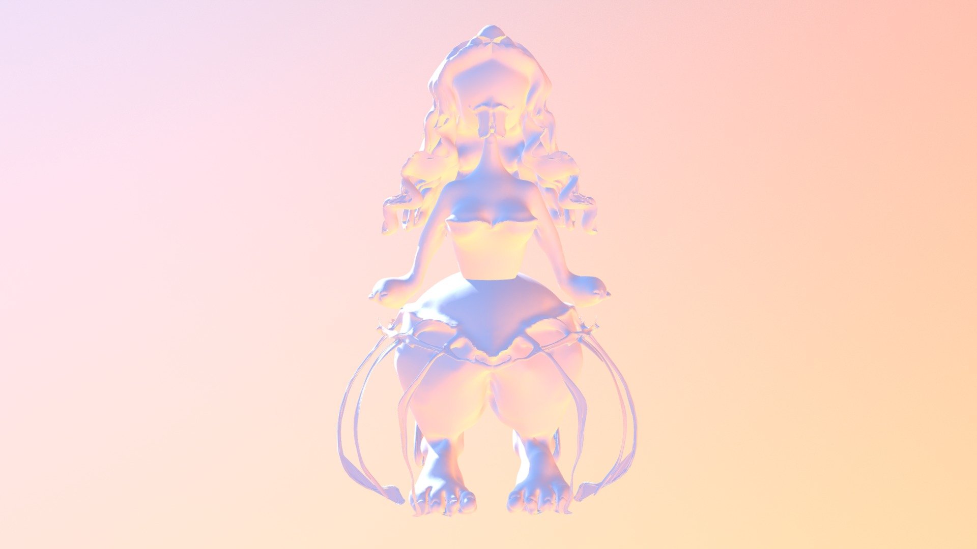 RUILIN FAN_TOOTH LADY - 3D model by artsst (@artsstucsd) [80d454e] - Sketchfab