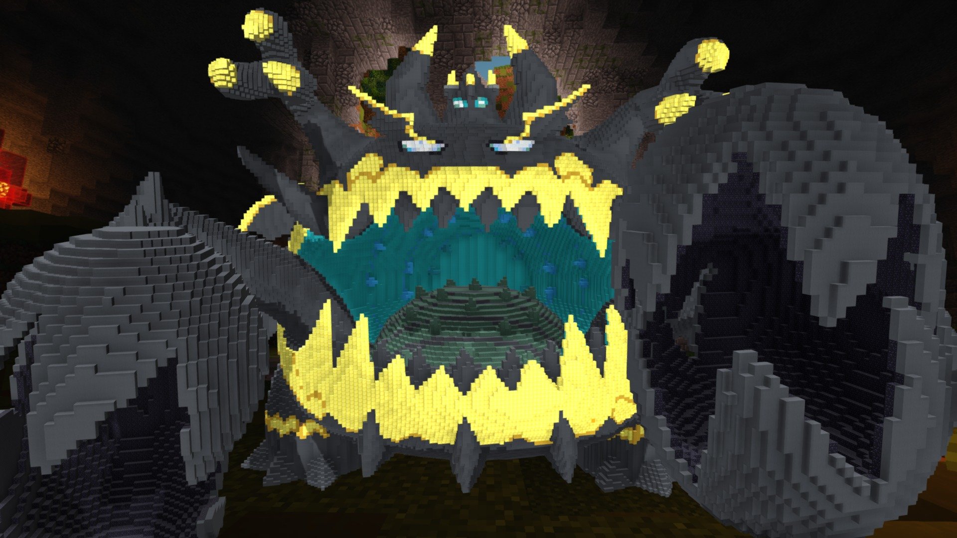 Minecraft Guzzlord Build Schematic - 3D model by inostupid [80d4b7c ...