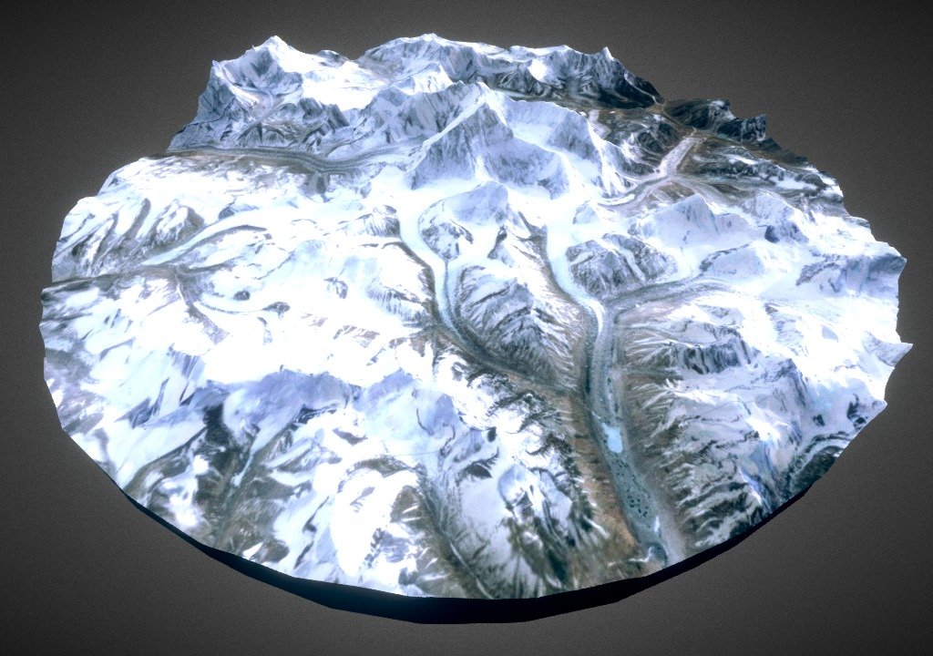 Mount Everest - Himalaya - Download Free 3D model by Jerome (dijix009 ...