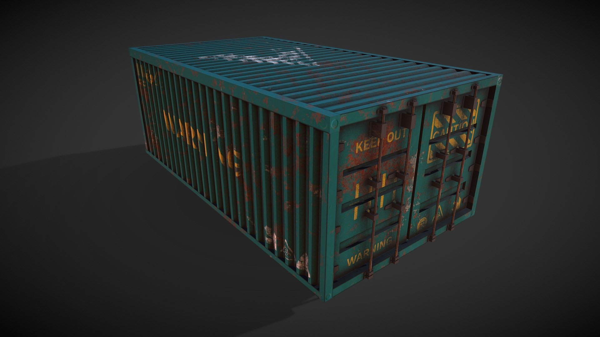 Container - 3D model by jugal (@art_of_360) [80d7638] - Sketchfab