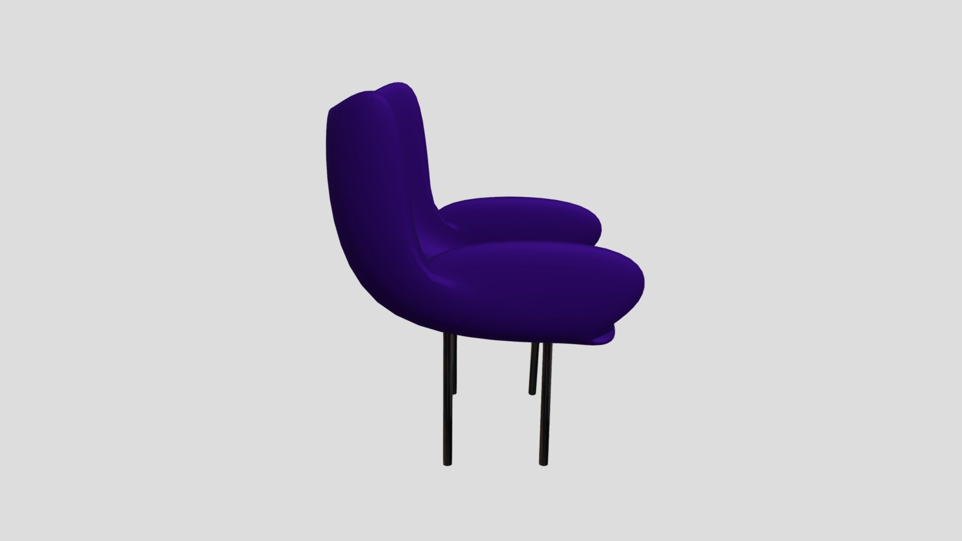 stoel - 3D model by IngeBexkens [80d773c] - Sketchfab