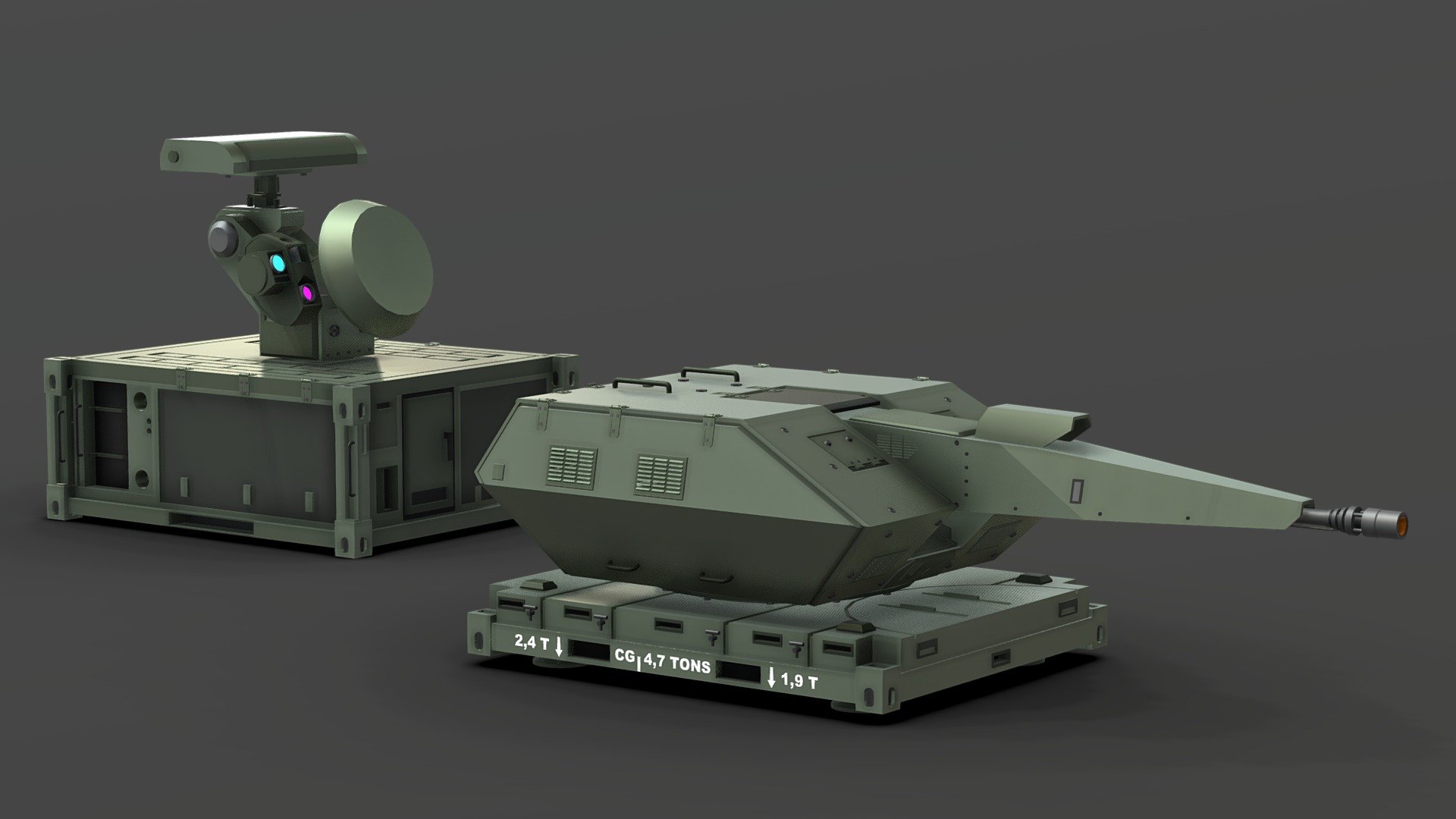 Oerlikon Skyshield - Buy Royalty Free 3D model by NA3dmodel [80d7b83 ...