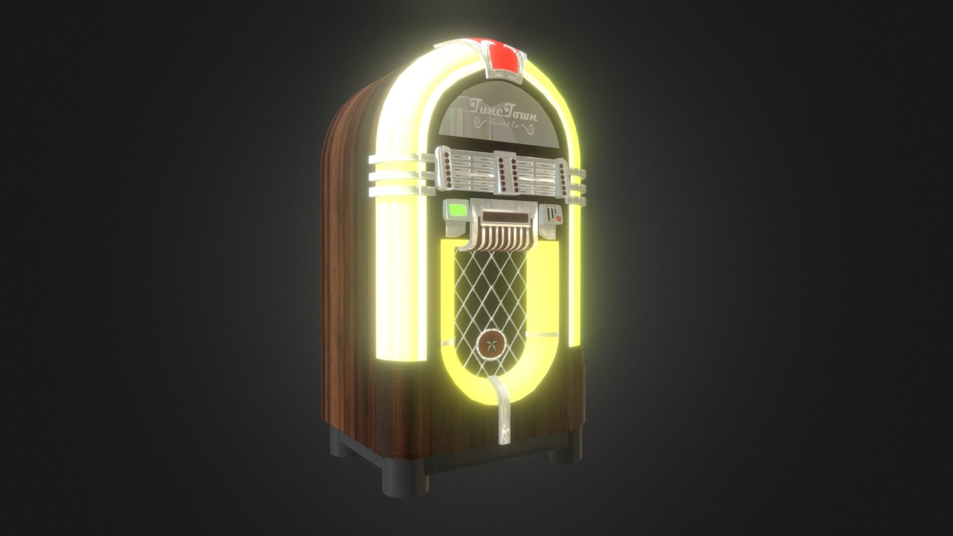 Jukebox - 3D model by LibraHades [80dad93] - Sketchfab