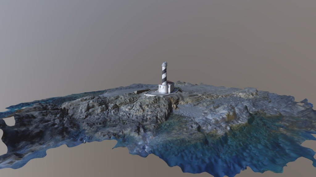 Faro favaritx - 3D model by Dlight1977 [80dbe41] - Sketchfab
