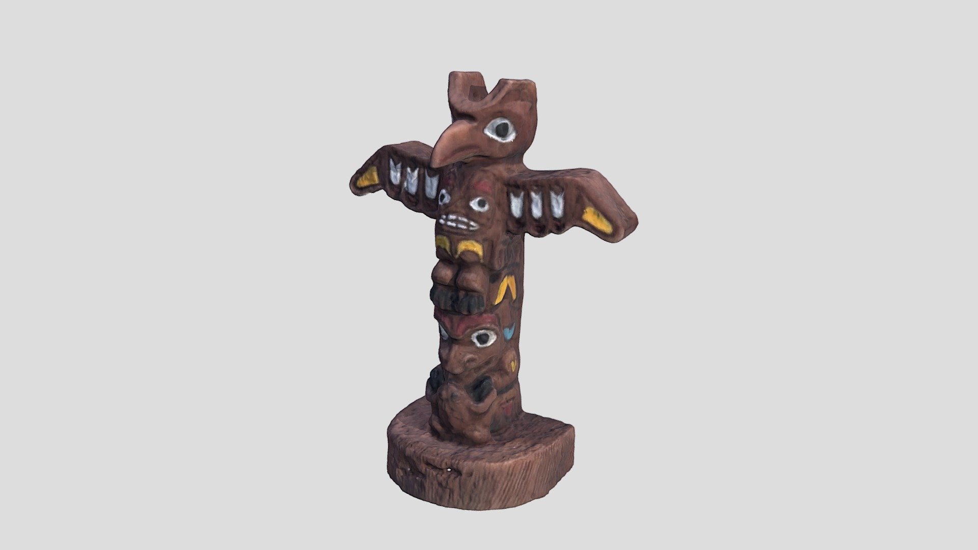 Totem - 3D model by leepriestley [80dc095] - Sketchfab