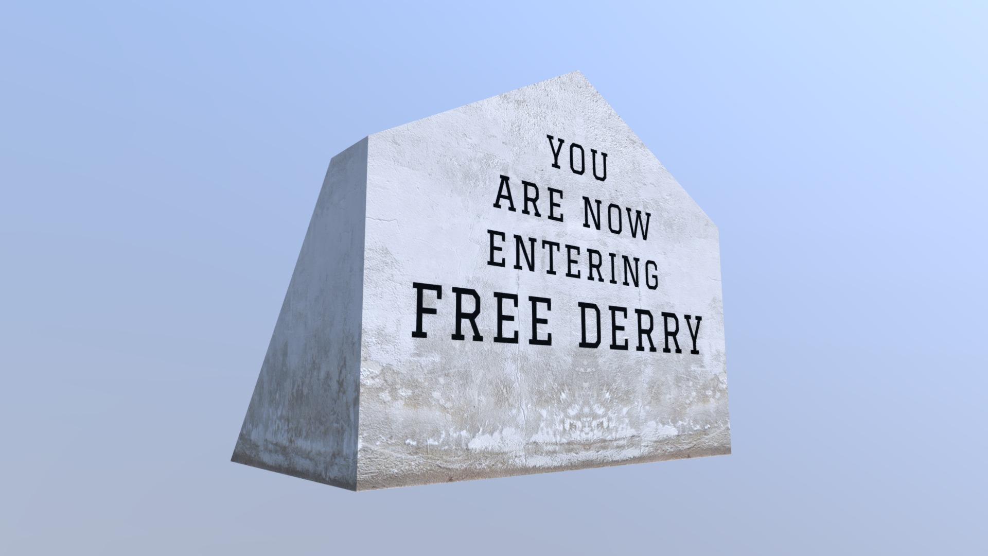 Free Derry - Download Free 3D model by seanamurphy [80ddf94] - Sketchfab