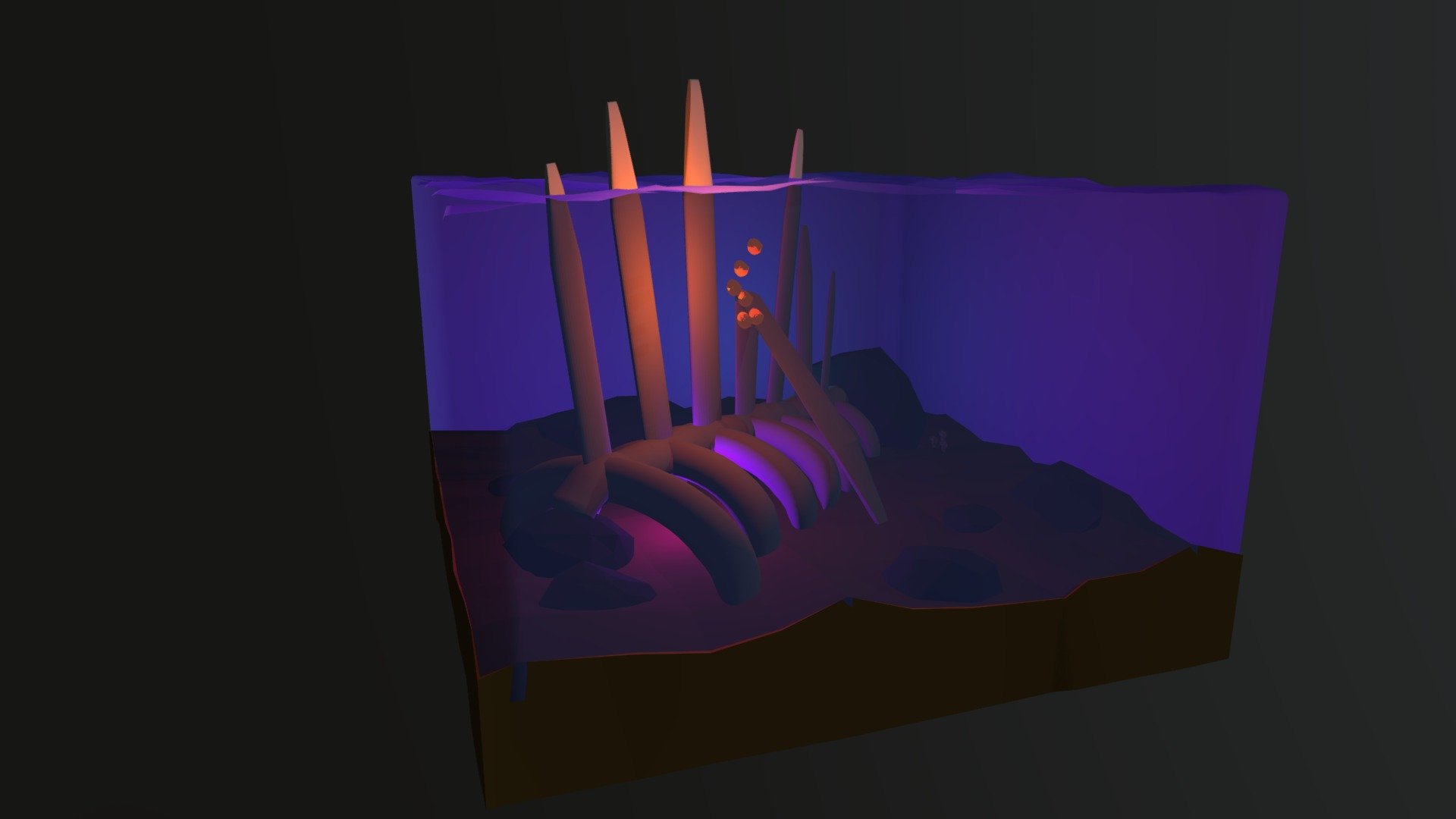 Ocean world - 3D model by Thodiin [80de5db] - Sketchfab