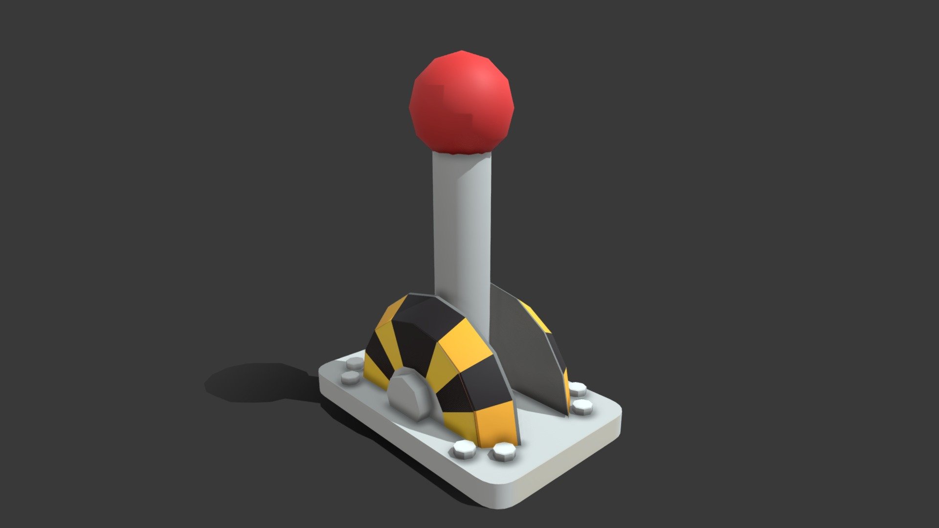 Simple Lowpoly lever - 3D model by Devastatedofficial (@Devastated ...
